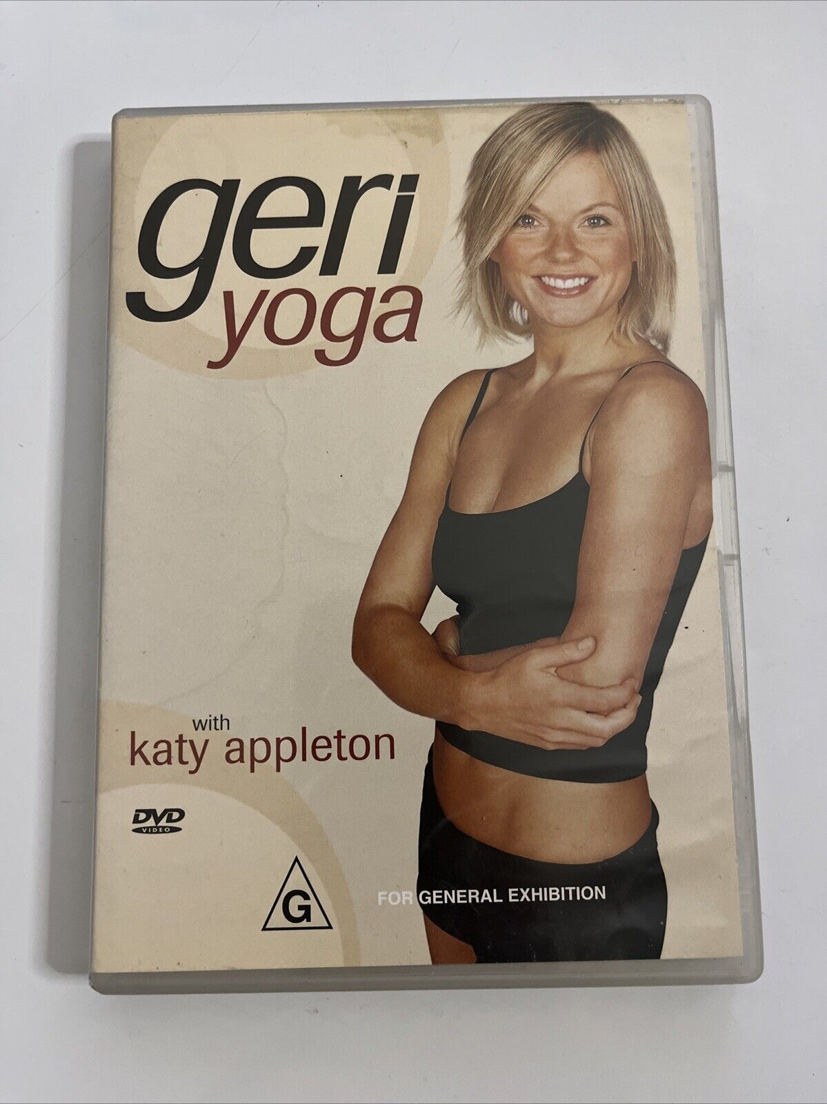 Geri Yoga (DVD, 2001) Katy Appleton, Geri Halliwell Region 4 – Retro Unit