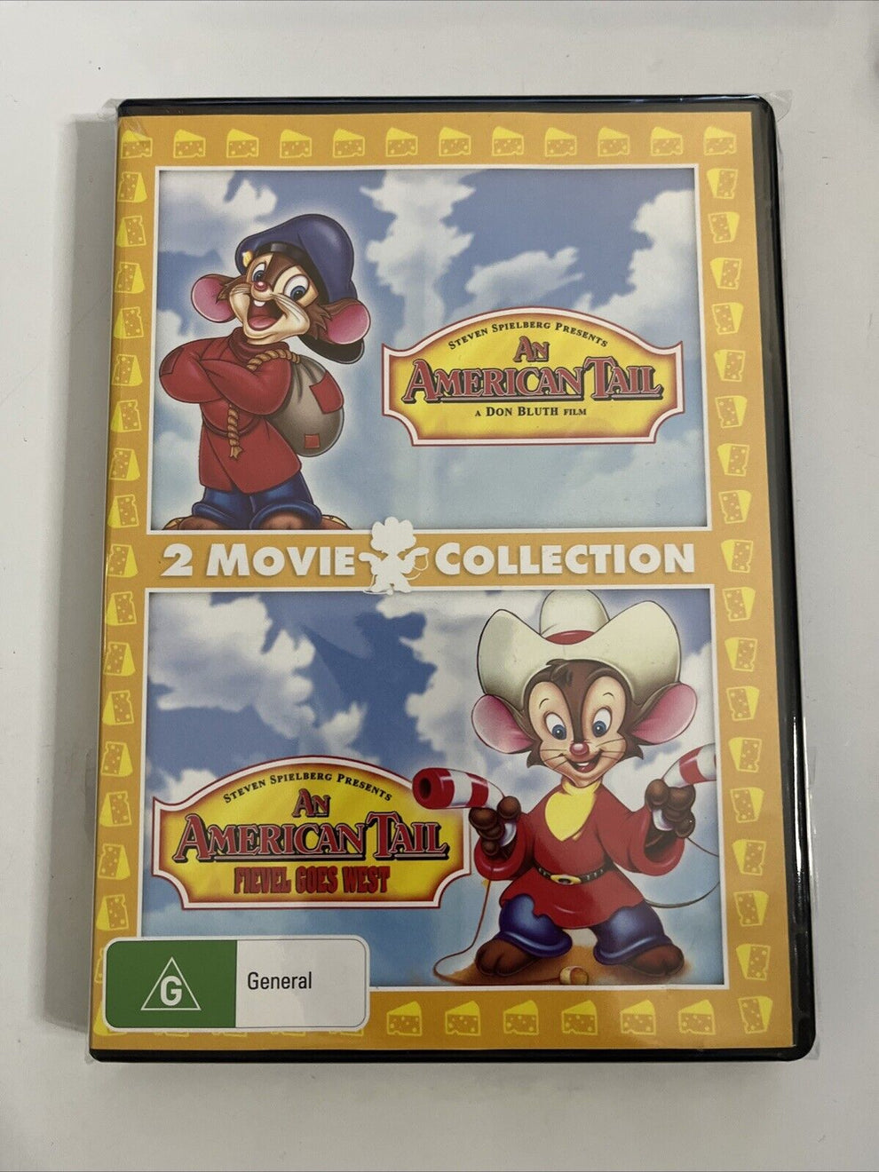An American Tail / An American Tail Fievel Goes West (DVD, 2017) Regio – Retro Unit