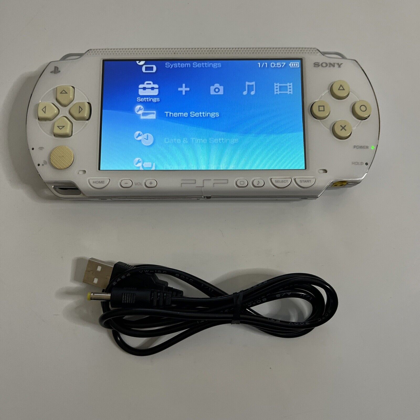 Sony Portable PSP Console Ceramic White Handheld System PSP-1000 ...