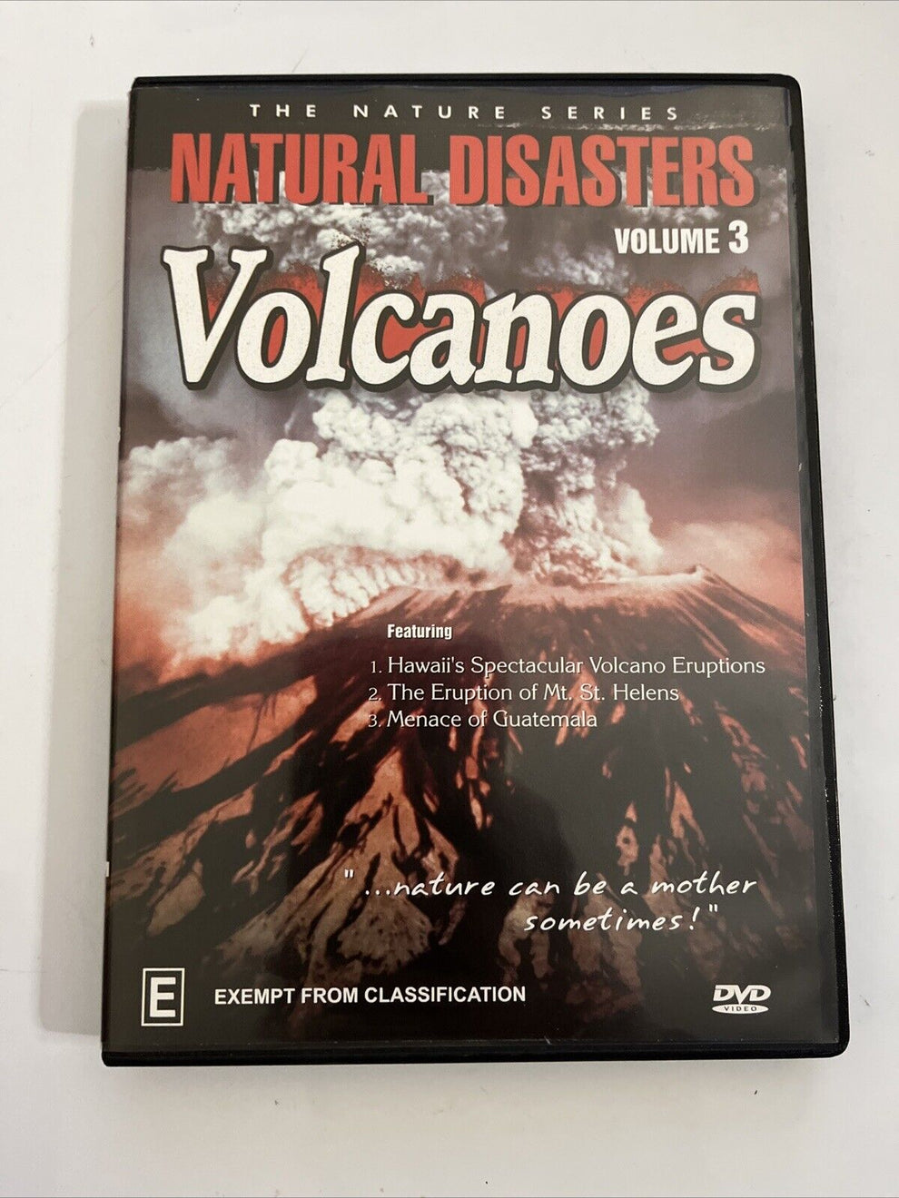 Natural Disasters Volcanoes (DVD) Region 4 – Retro Unit