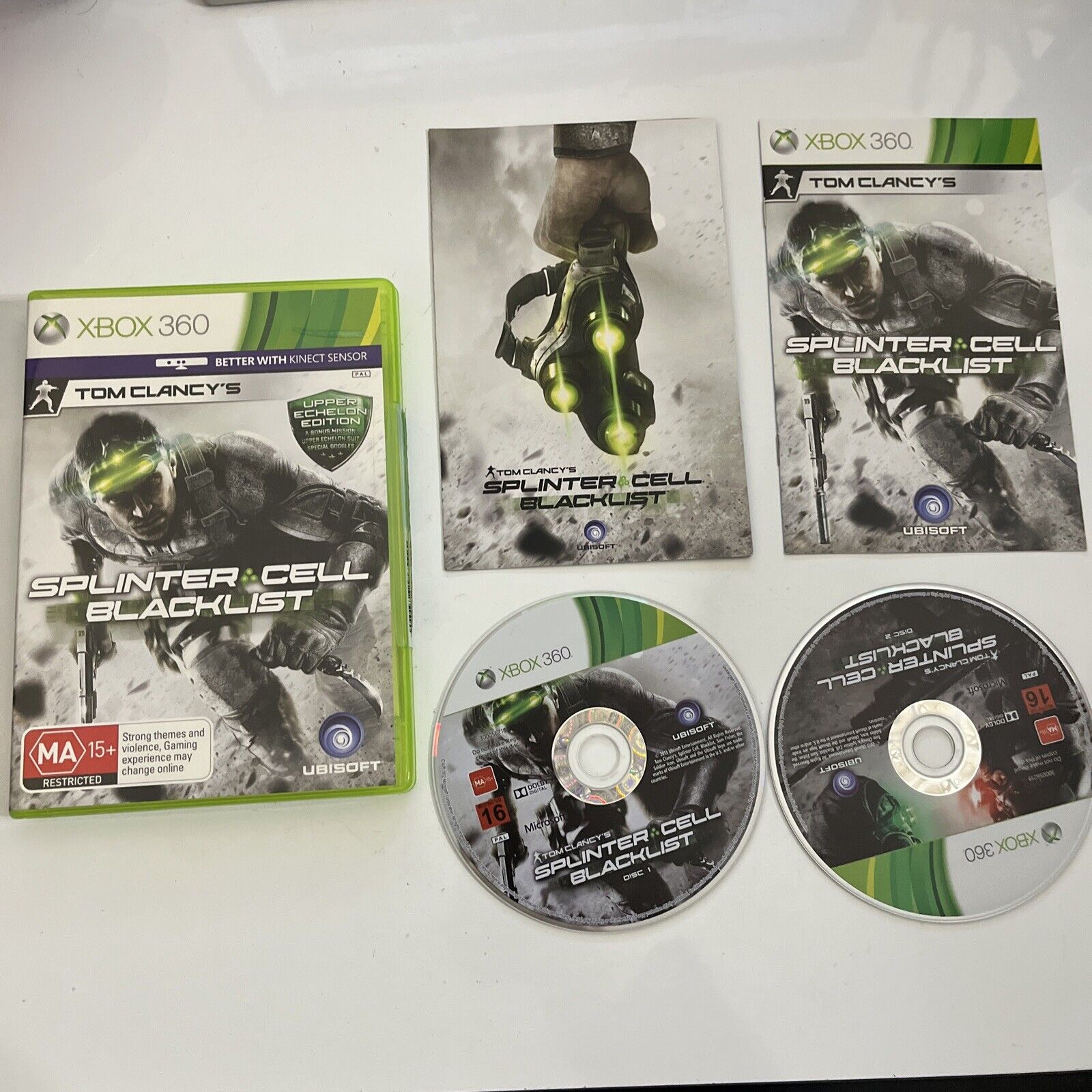 Tom Clancy's Splinter Cell Blacklist Microsoft XBOX 360 PAL Game Compl ...