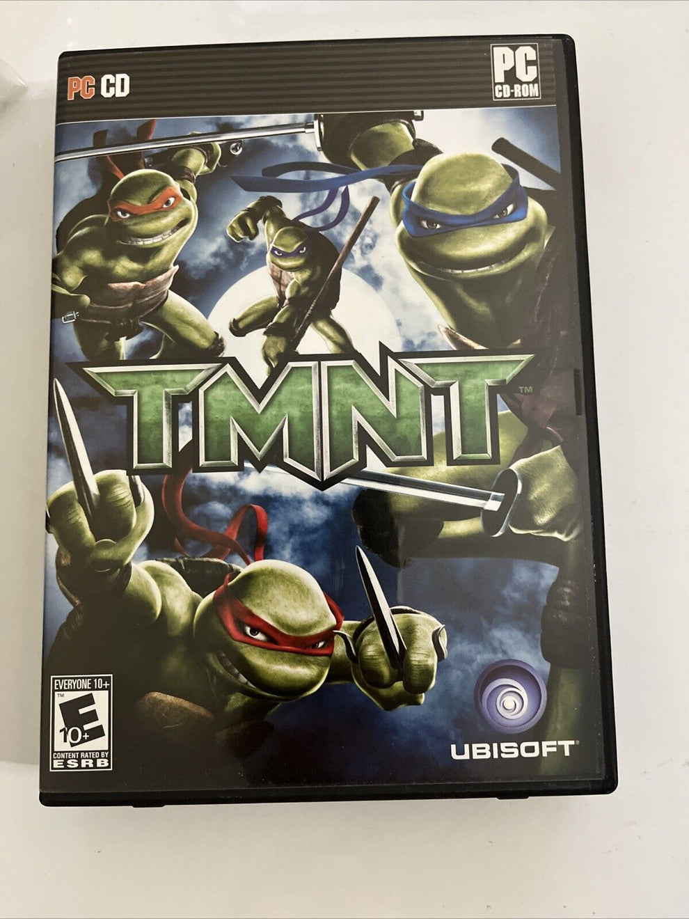 TMNT Teenage Mutant Ninja Turtles PC CD-ROM Windows Game Complete ...