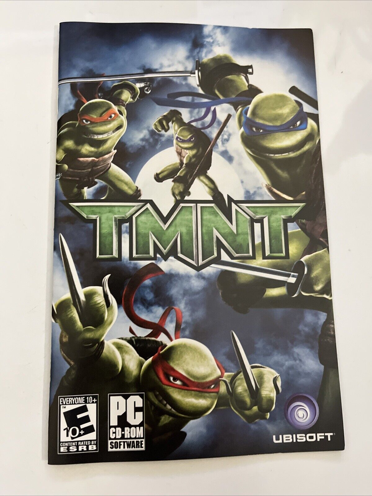 TMNT Teenage Mutant Ninja Turtles PC CD-ROM Windows Game Complete ...