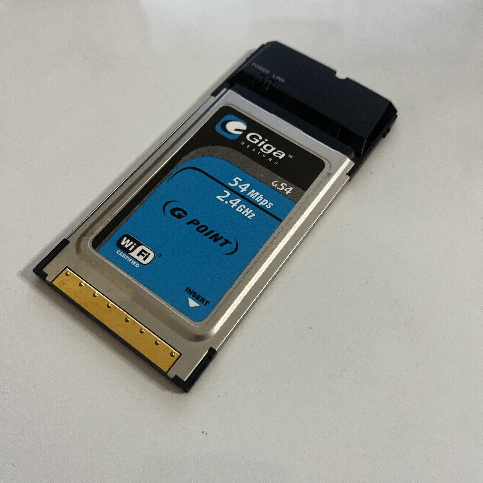 Giga 54 Mbps 2.4Ghz WiFi Wireless LAN Card PCMCIA – Retro Unit