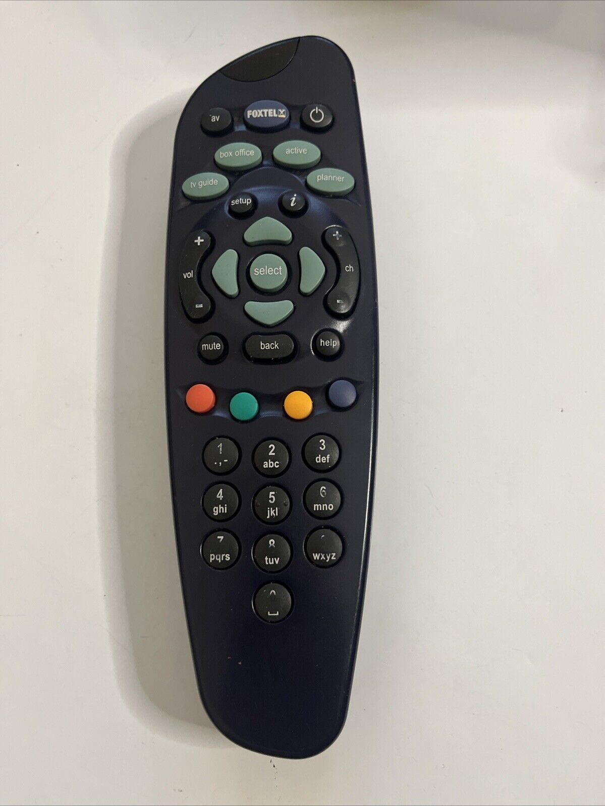 Genuine Foxtel IQ2 Remote Control URC 1633B00-00 – Retro Unit