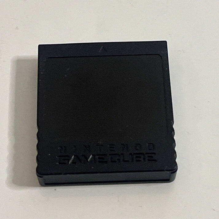 Official Nintendo GameCube GC Memory Card Black Genuine 251 Blocks DOL ...