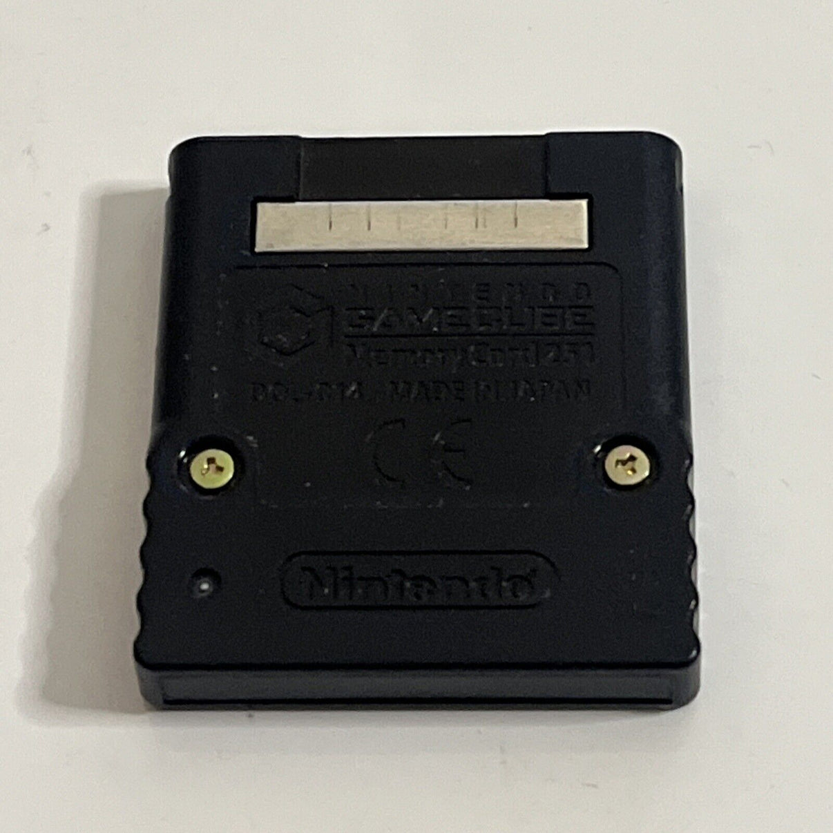 Official Nintendo GameCube GC Memory Card Black Genuine 251 Blocks DOL ...