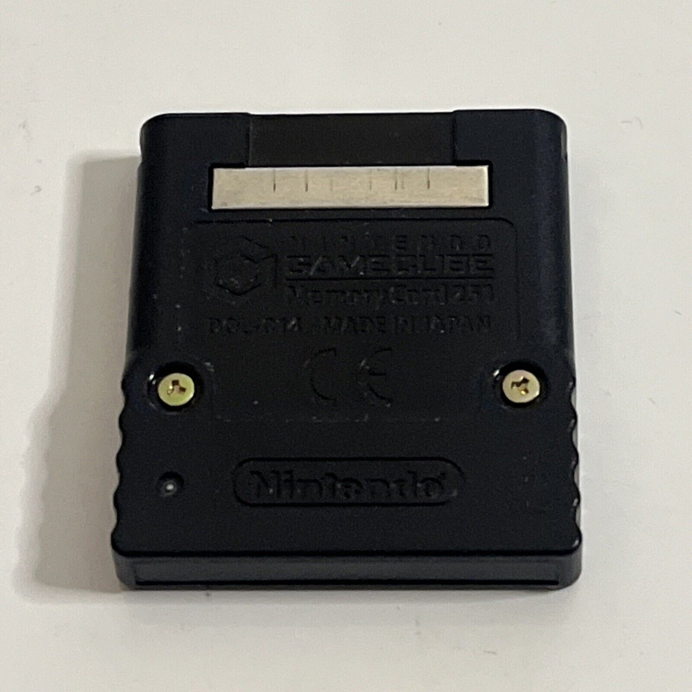 Official Nintendo GameCube GC Memory Card Black Genuine 251 Blocks DOL ...
