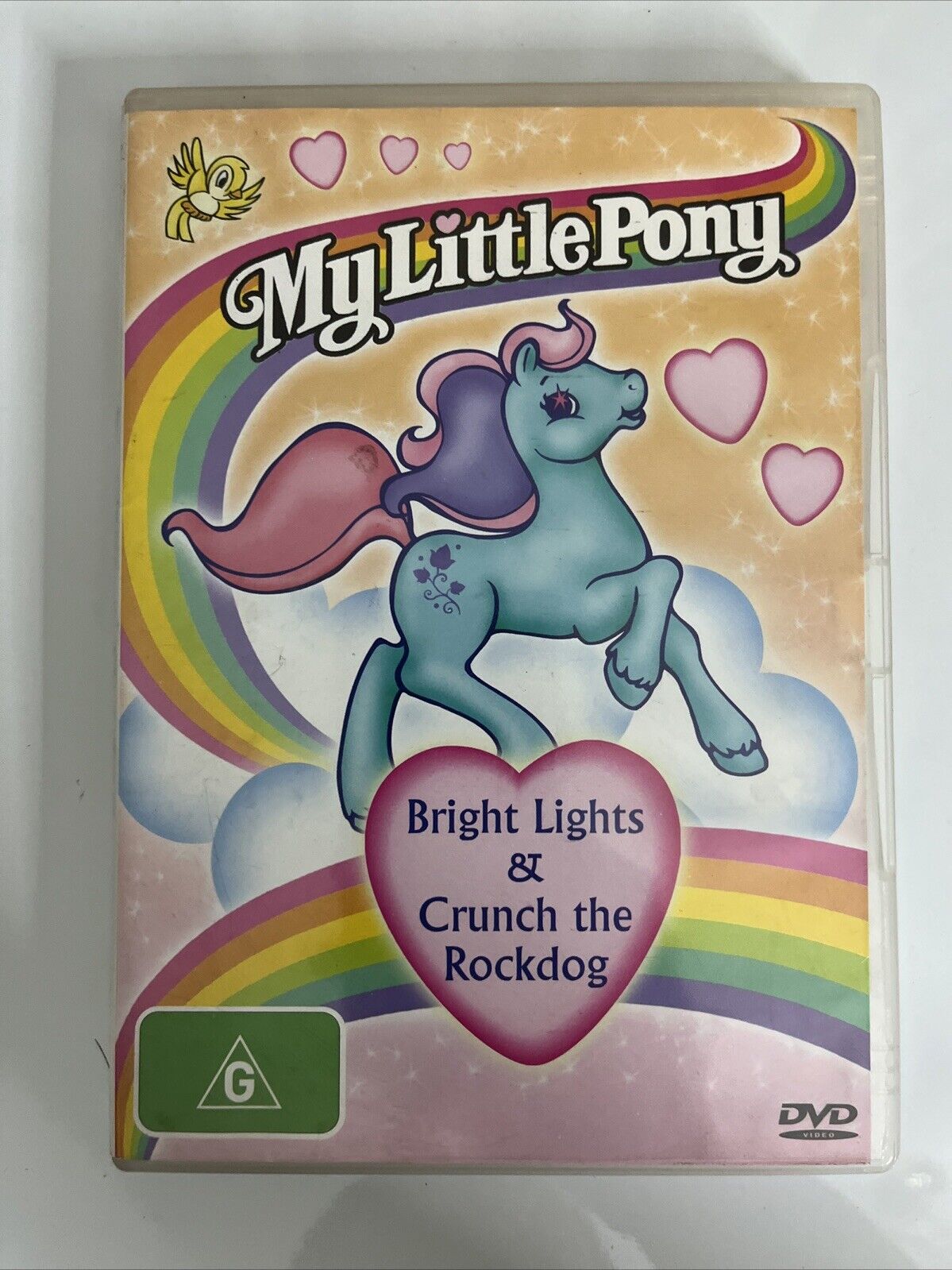 My Little Pony : Bright Lights & Crunch The Rockdog (DVD, 1986) Region ...
