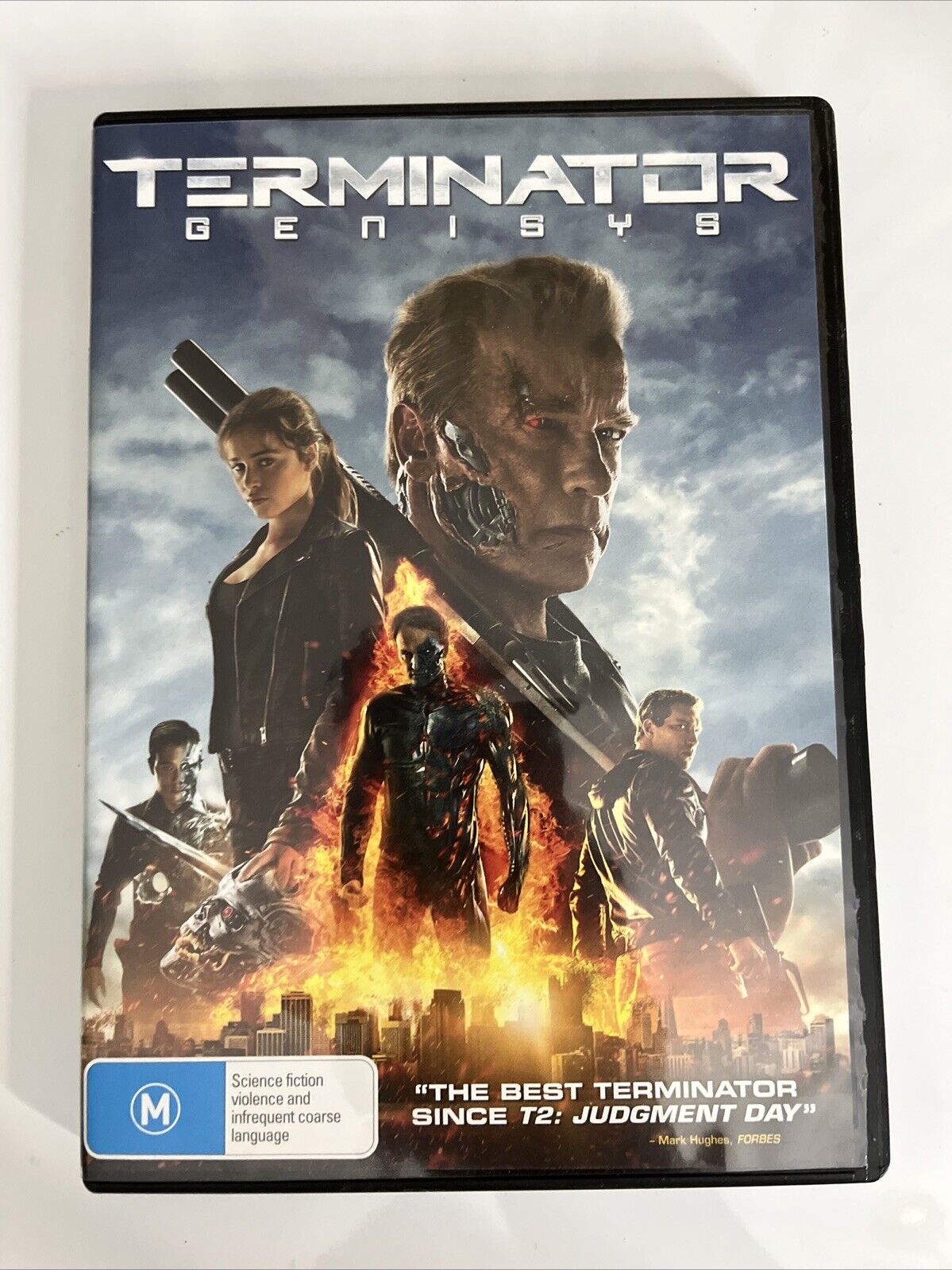 Terminator Genisys (DVD, 2015) Arnold Schwarzenegger Region 4 – Retro Unit