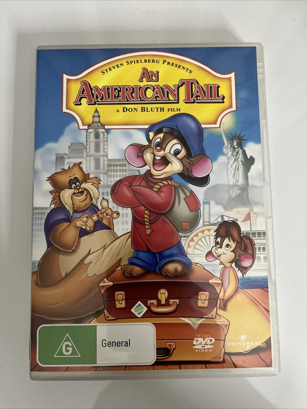 An American Tail (DVD, 1986) Don Bluth Animated Film Region 4 – Retro Unit