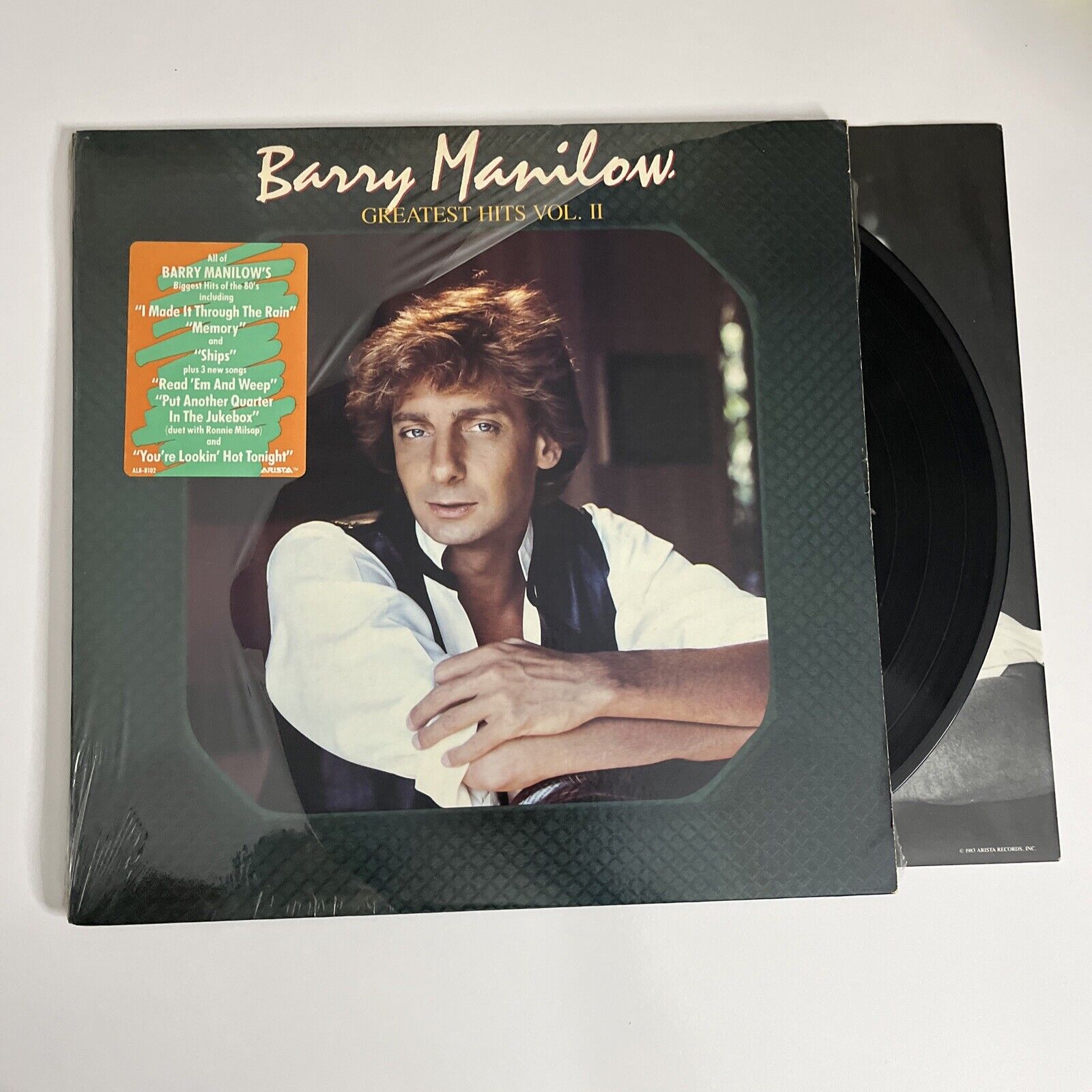 Barry Manilow Greatest Hits Vol II 1983 LP Vinyl Record Arista AL8-810 ...