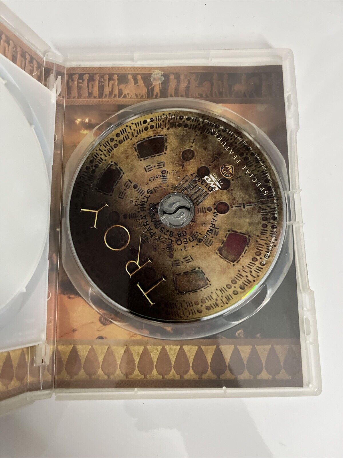Troy (DVD, 2004, 2-Disc Widescreen Edition) Brad Pitt, Eric Bana Regio ...