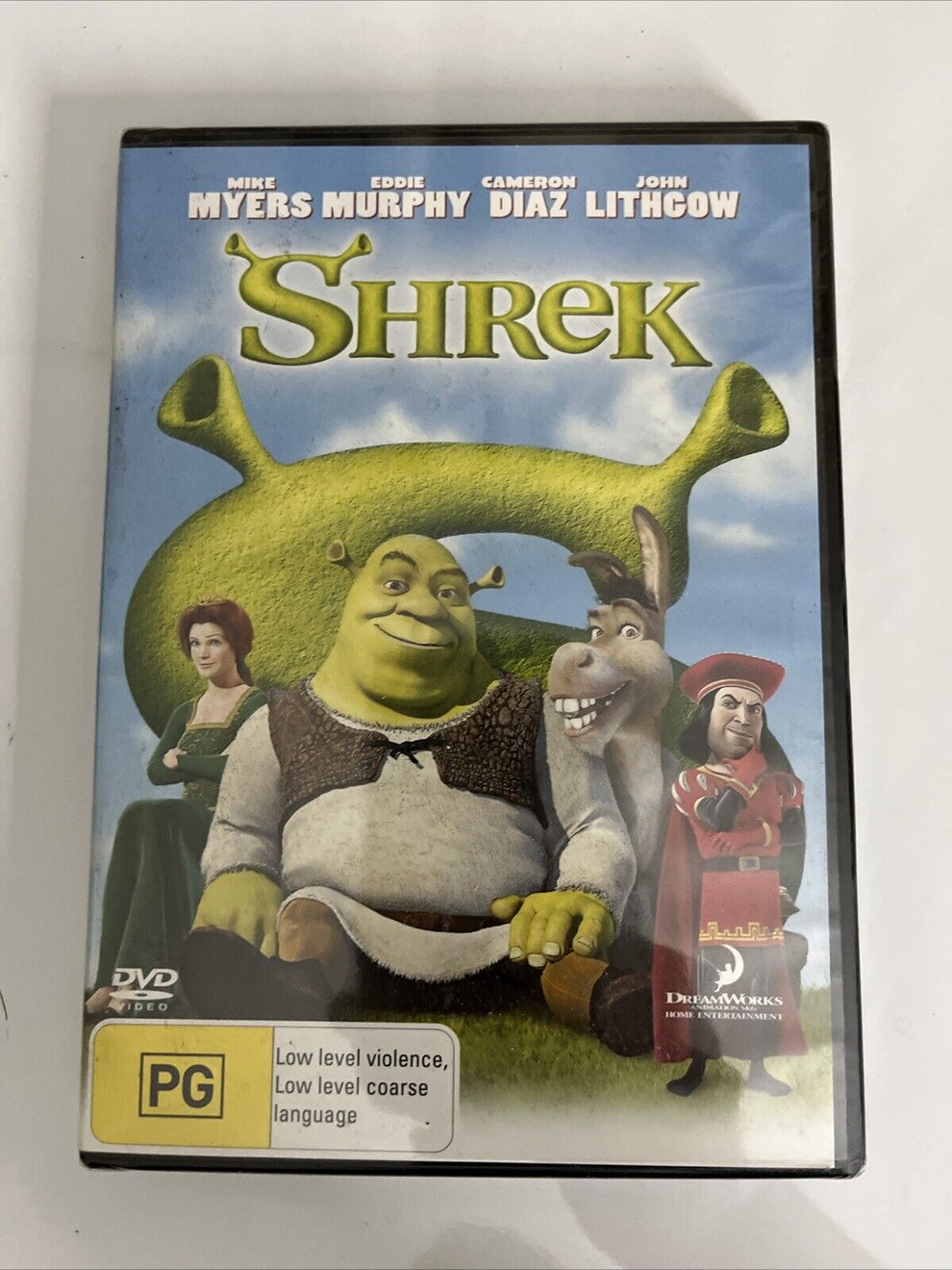Shrek (DVD, 2001) Mike Myers, Cameron Diaz, Eddie Murphy Region 4 NEW ...