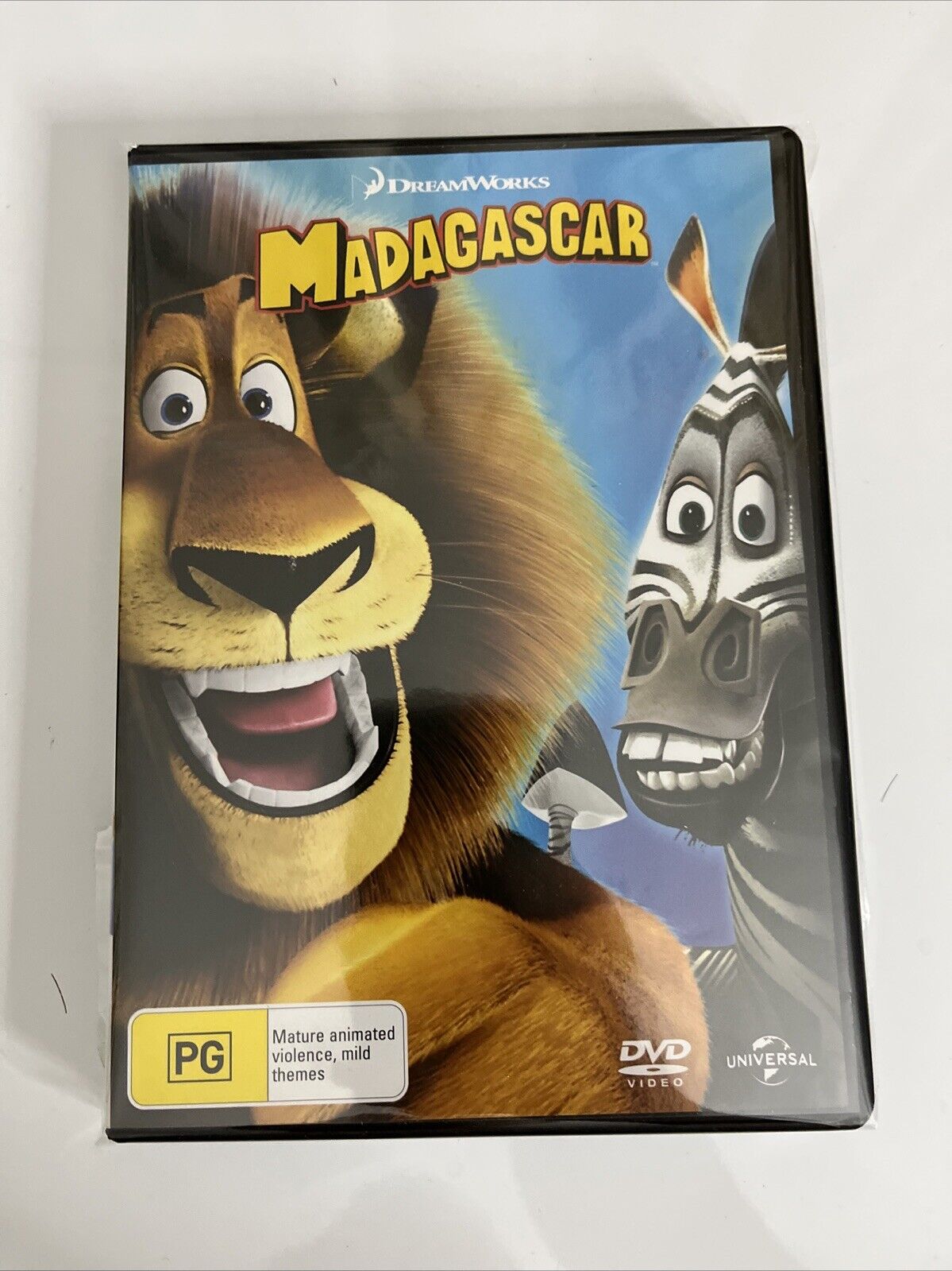 Madagascar (DVD, 2005) Dreamworks Animated Film Region 4 Brand NEW Sea ...