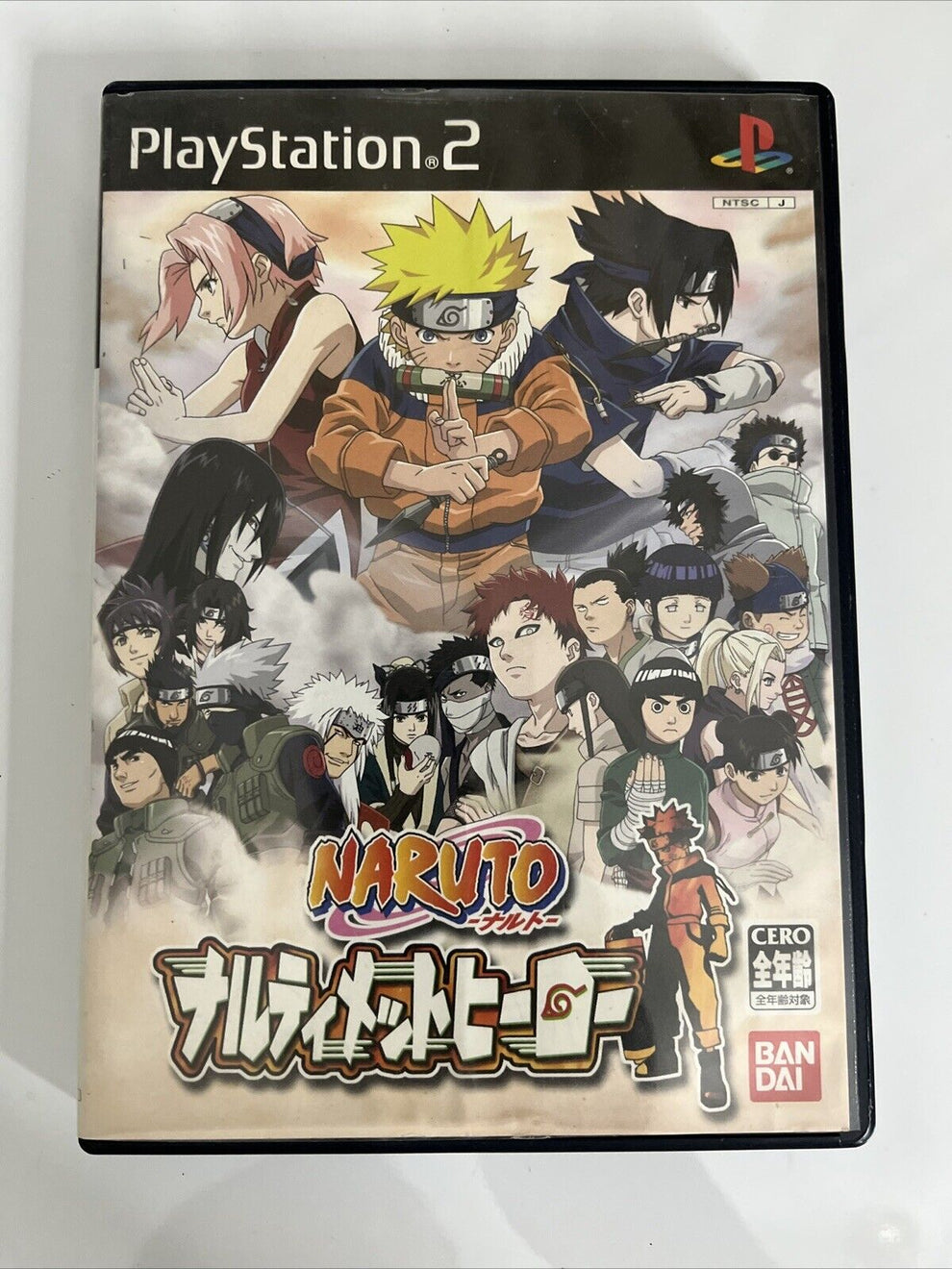 Naruto: Narutimate Hero Ninja PS2 Sony PlayStation NTSC-J JAPAN Fighti ...