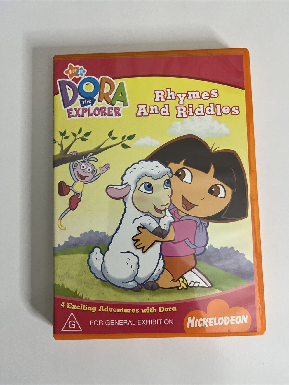 Dora the Explorer Rhymes & Riddles (DVD, 2000) Nickelodeon Animation R ...