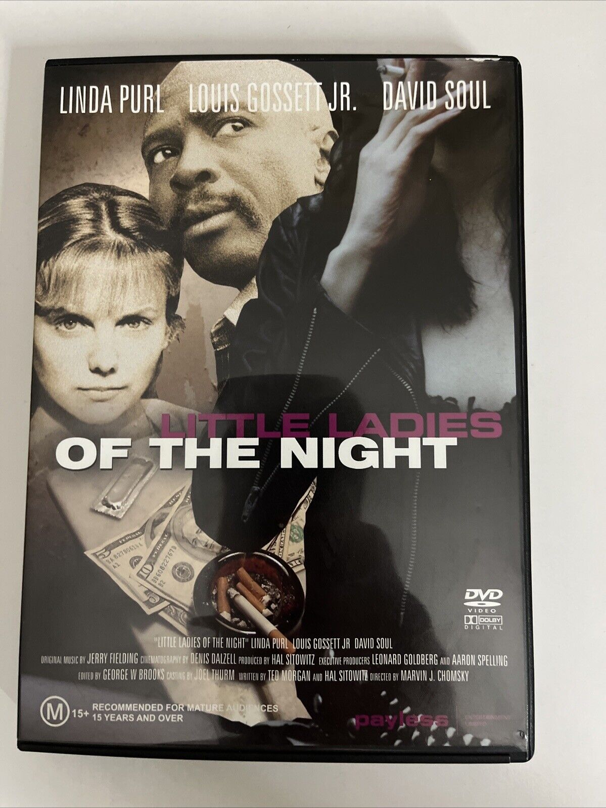 Little Ladies Of The Night (DVD, 1977) David Soul, Louis Gossett Jr ...