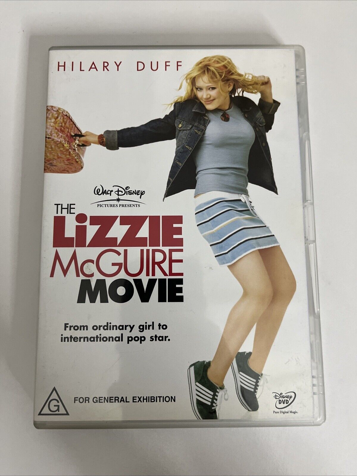 The Lizzie McGuire Movie (DVD, 2003) Disney Hilary Duff Movie Region 4 ...