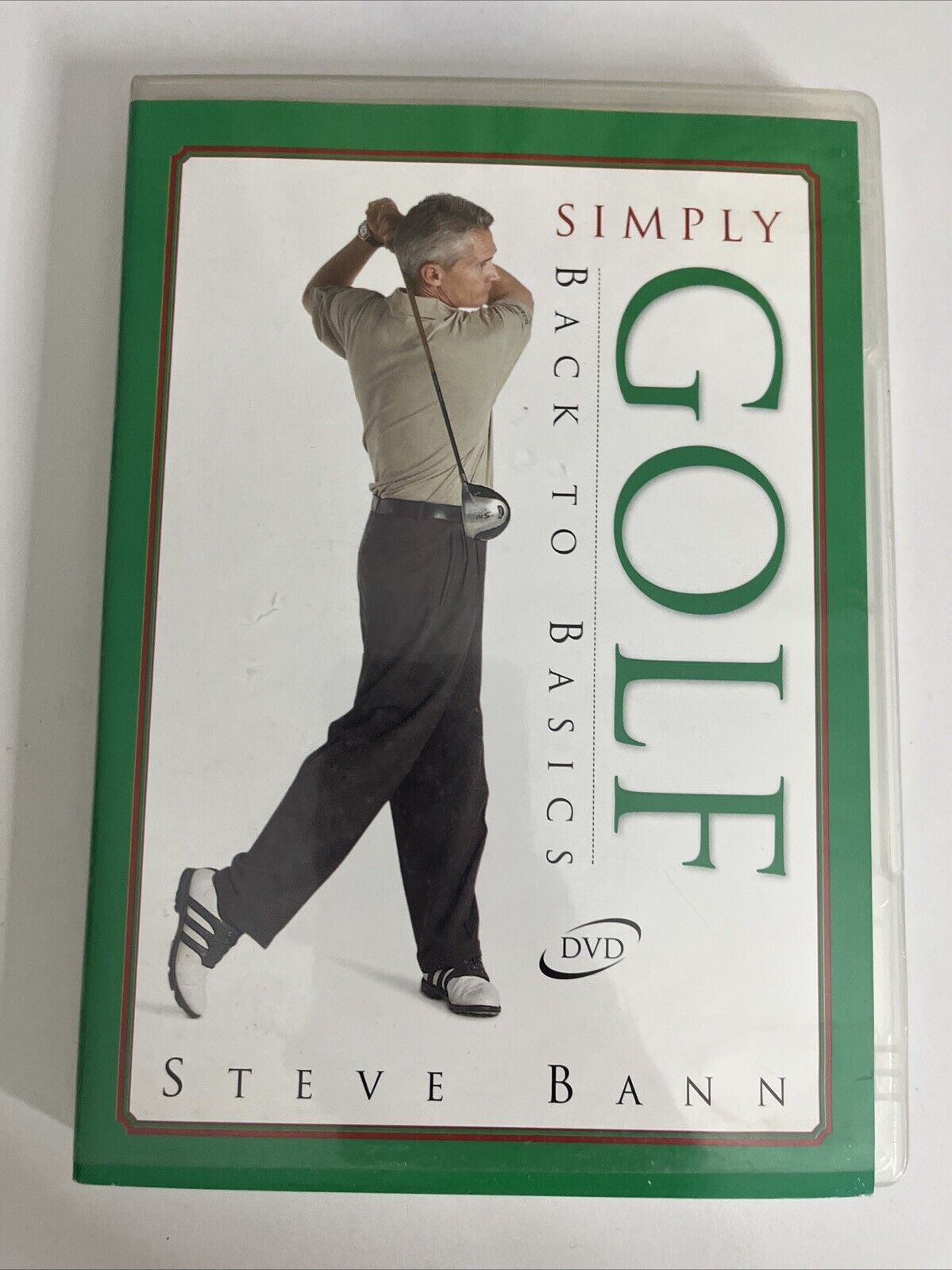 Simply Golf Back to Basics (DVD 1998) Golf Coaching Steve Bann All Reg ...
