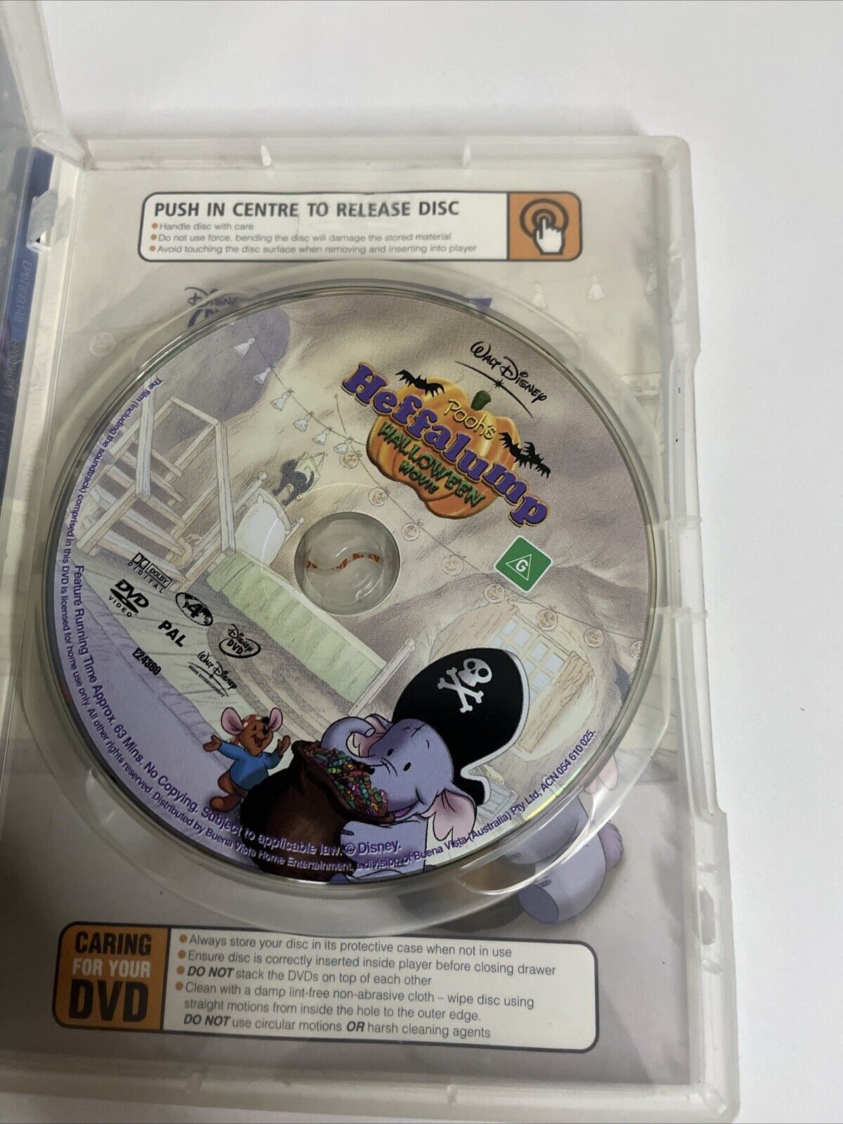 Pooh's Heffalump Halloween Movie (DVD, 2005) Disney Animated Film Regi ...