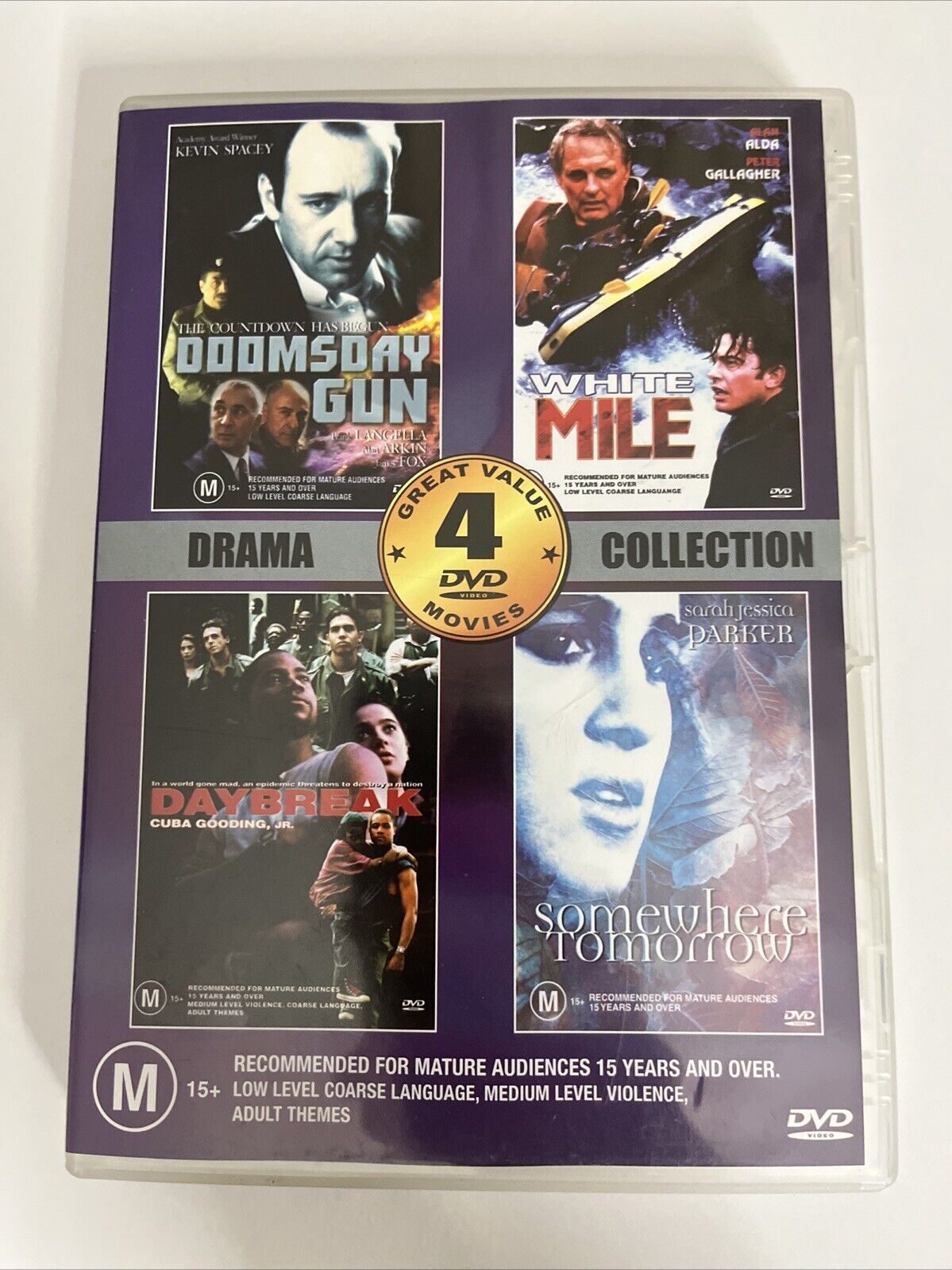 Doomsday Gun / White Mile / Daybreak / Somewhere Tomorrow (DVD) Region ...