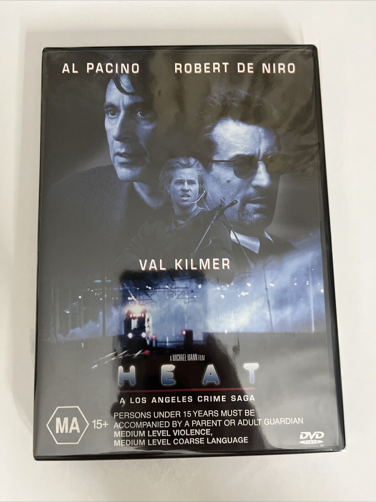Heat (DVD, 1995) Al Pacino, Robert De Niro, Val Kilmer Region 4 NEW ...