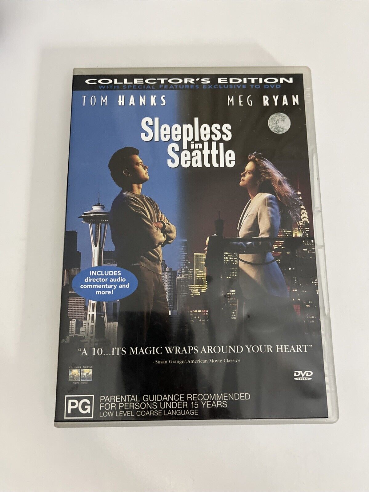 Sleepless in Seattle (DVD, 1993) Tom Hanks, Bill Pullman, Meg Ryan Reg ...
