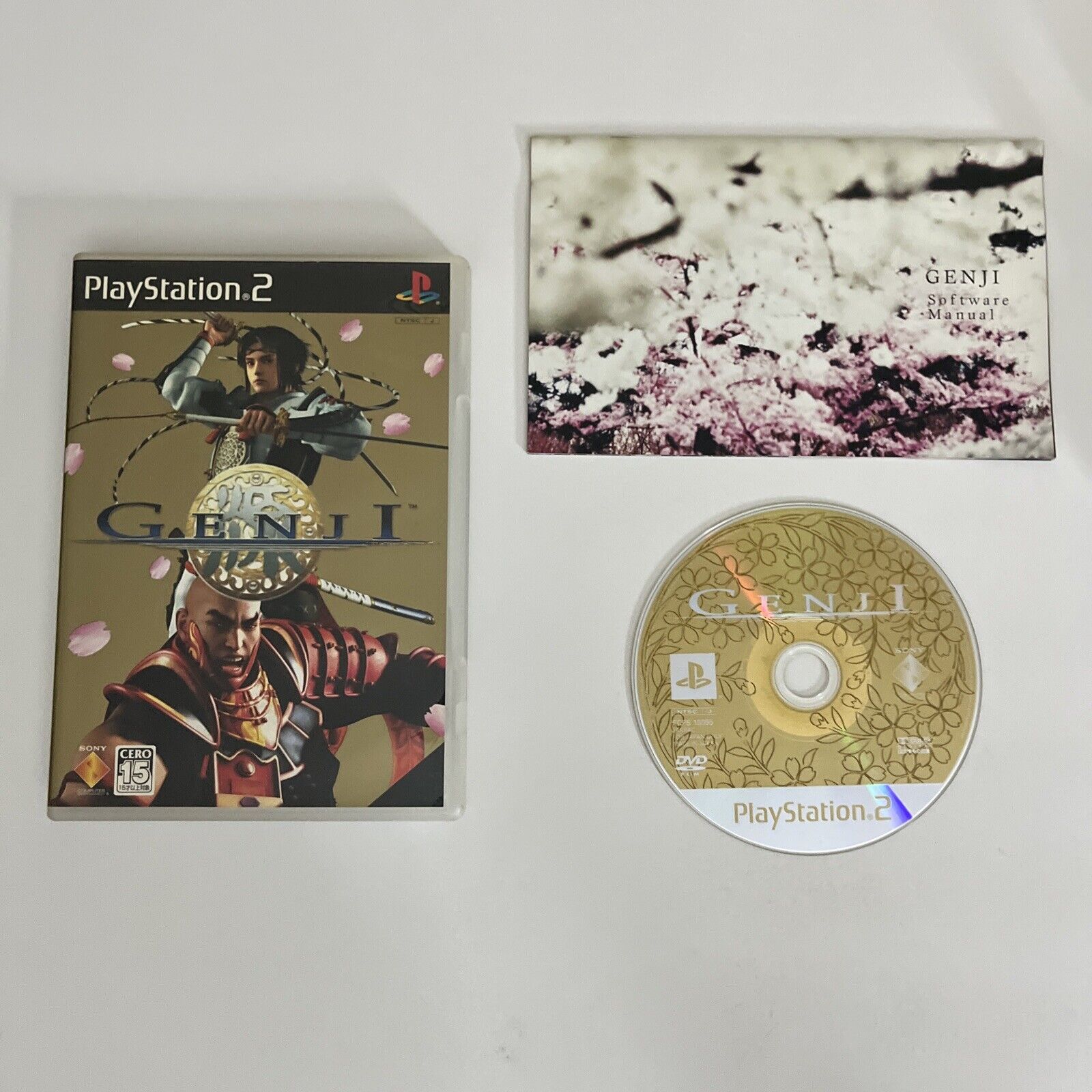 Genji PS2 Sony PlayStation NTSC-J JAPAN 2005 Action Game Complete ...