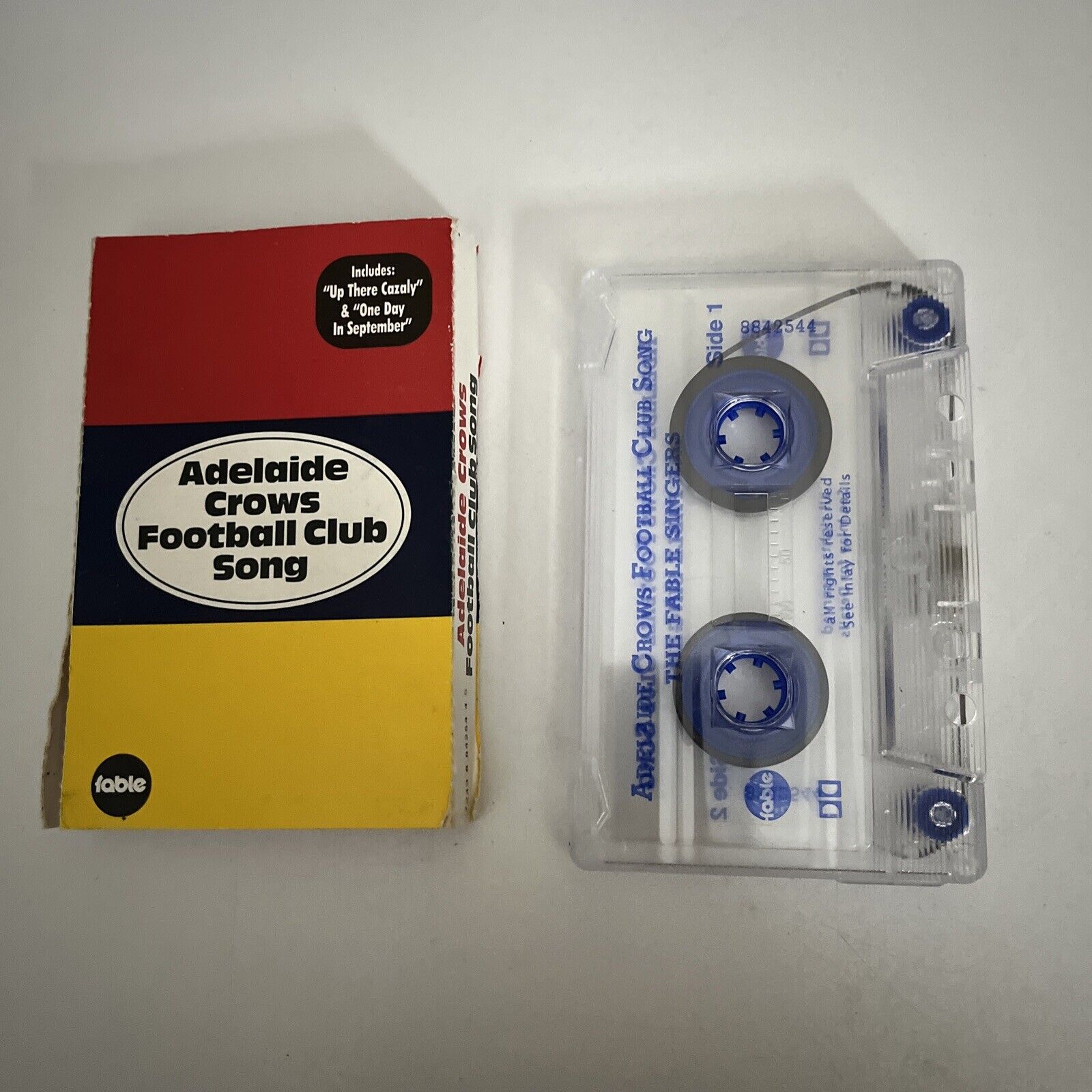 Adelaide Crows Football Club Song (Music Cassette, 1997) – Retro Unit