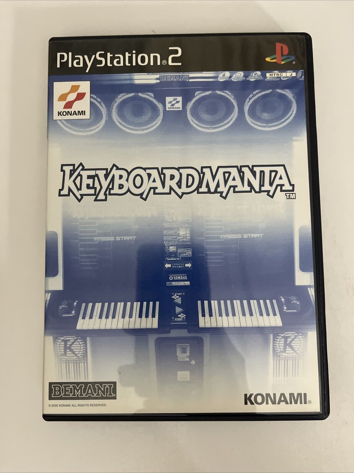 Keyboard Mania PS2 Sony PlayStation NTSC-J JAPAN 2000 Music Rhythm Kon ...