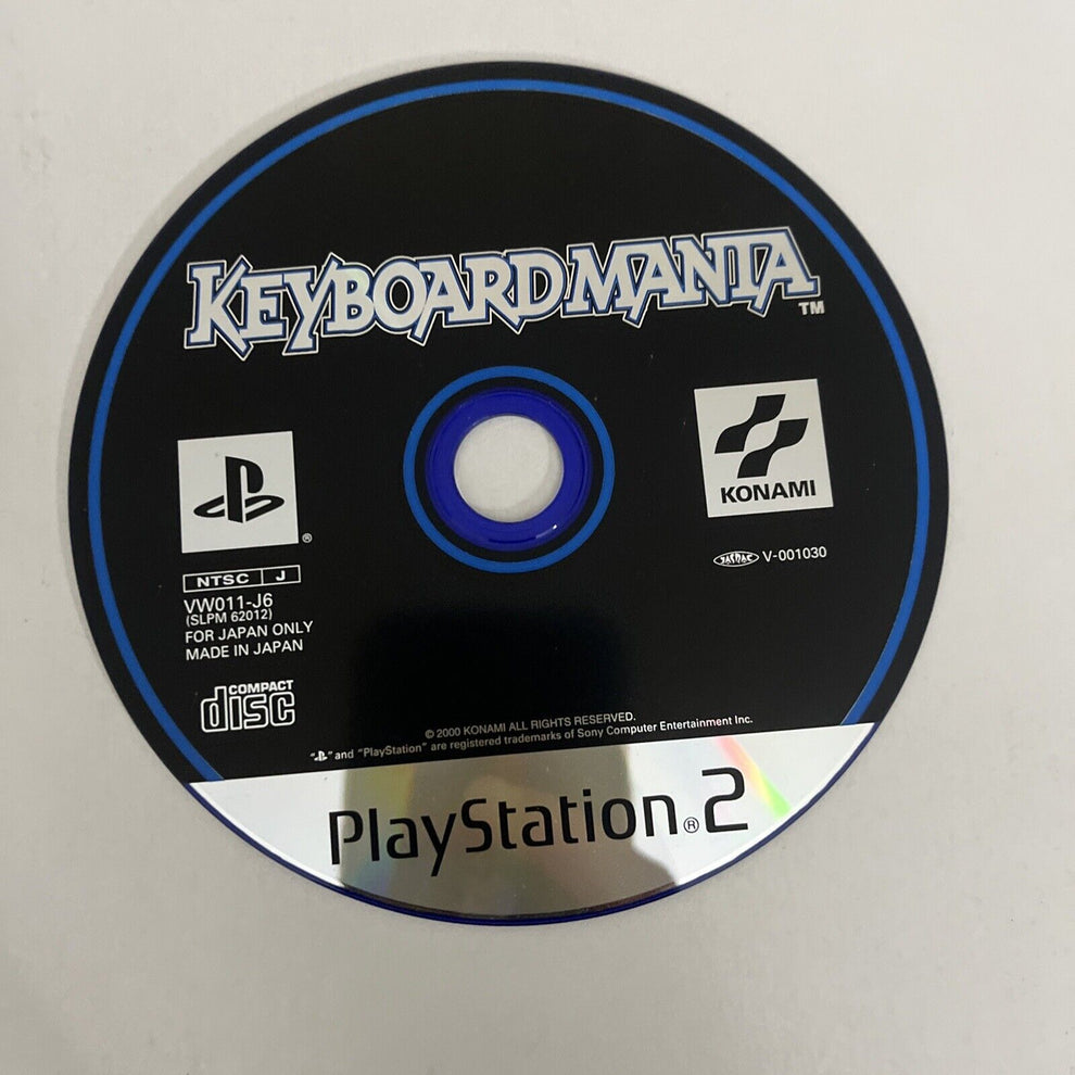 Keyboard Mania PS2 Sony PlayStation NTSC-J JAPAN 2000 Music Rhythm Kon ...