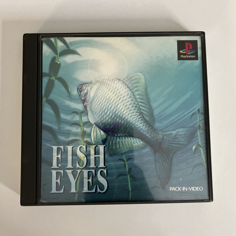 Fish Eyes PS1 Sony PlayStation NTSC-J JAPAN 1999 Fishing Game – Retro Unit