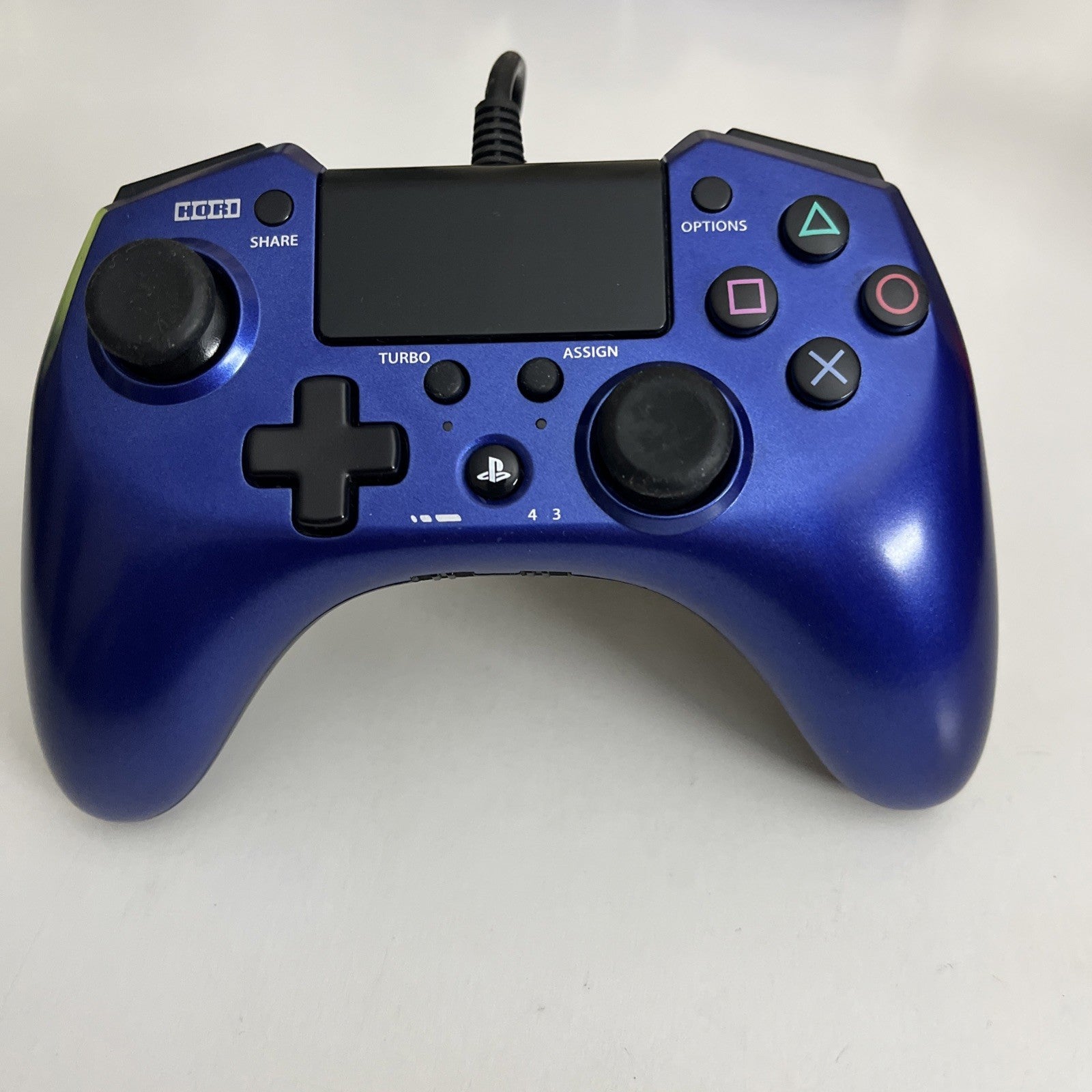 Hori Horipad FPS+ Sony PS4 PS3 Controller Rapid Fire Function USB Wire ...