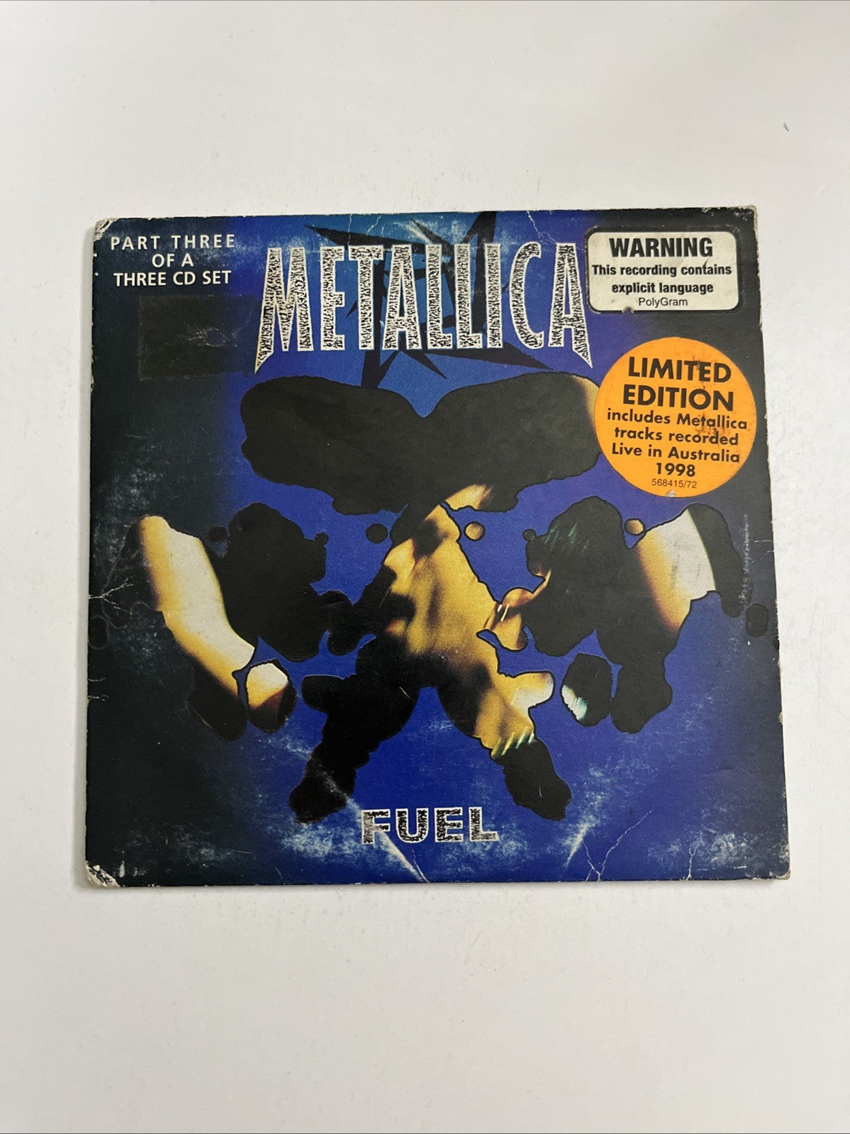Metallica – Fuel (CD, 1998) Australasia 568 417-2 – Retro Unit