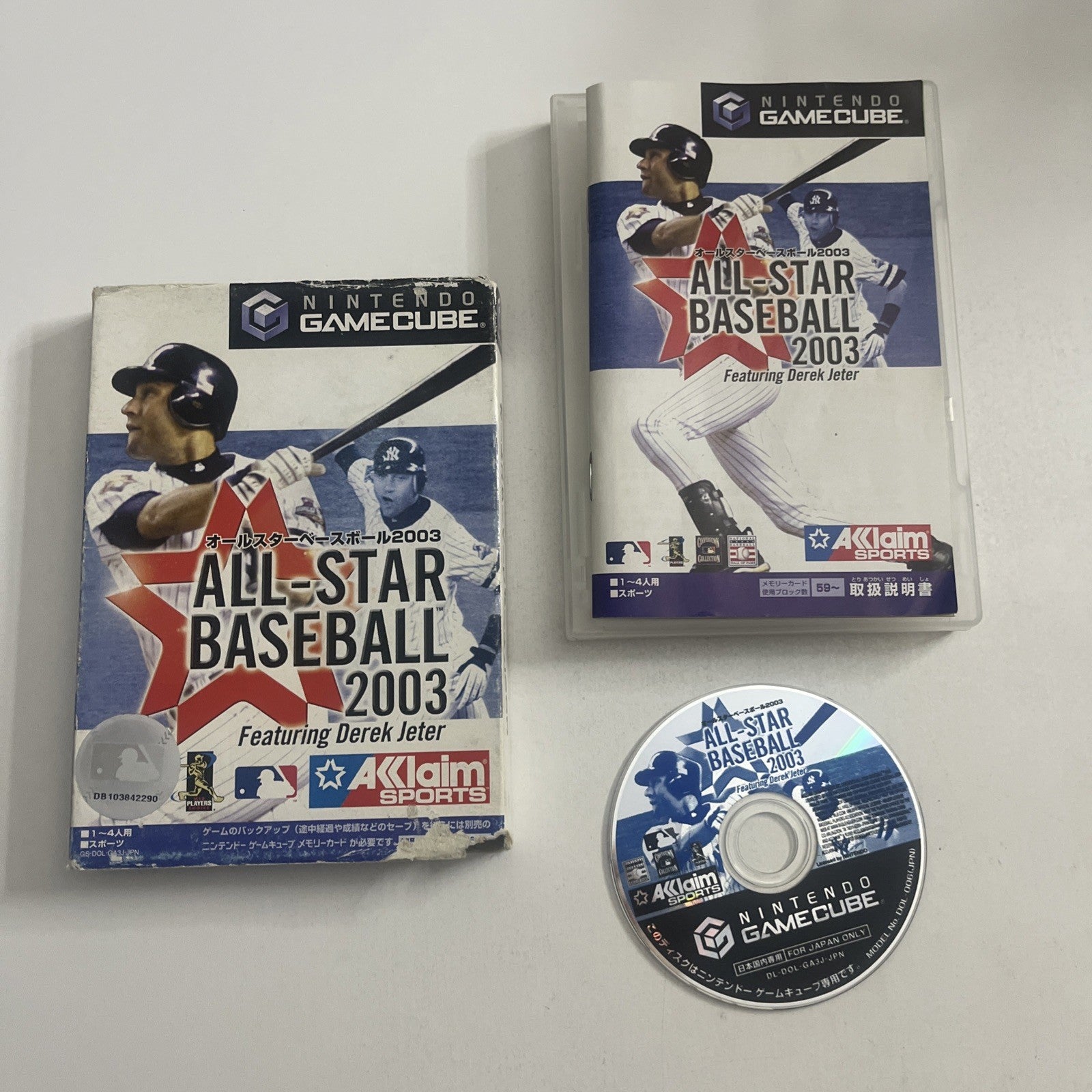 All Star Baseball 2003 GC Nintendo GameCube NTSC-J JAPAN Game Complete ...