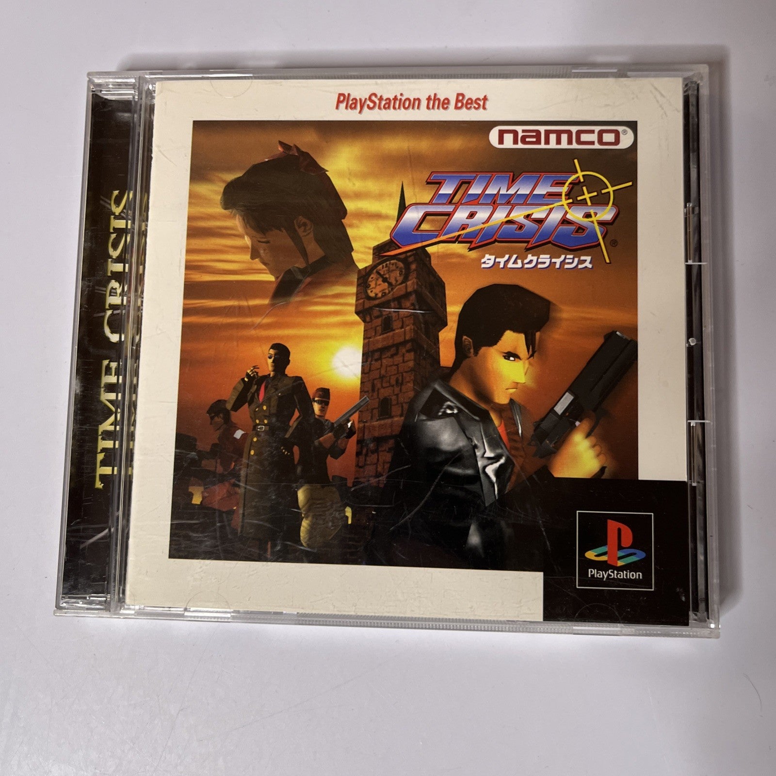 Time Crisis 1 PS1 Sony PlayStation NTSC-J JAPAN Light Gun Game – Retro Unit