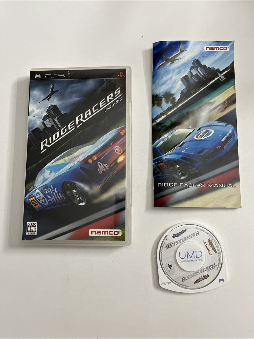 Ridge Racers 2004 PSP Sony PlayStation Portable JAPAN Game Complete ...