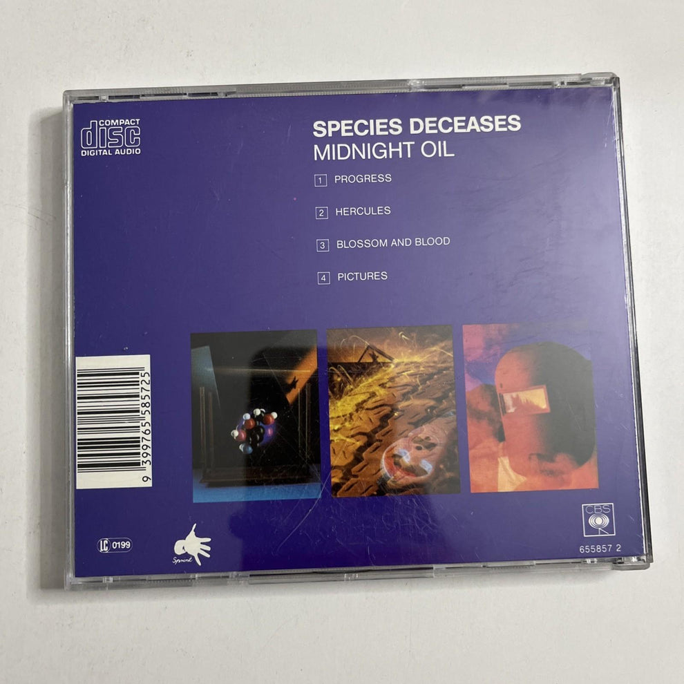 Midnight Oil – Species Deceases (CD, 1985) Australia – Retro Unit