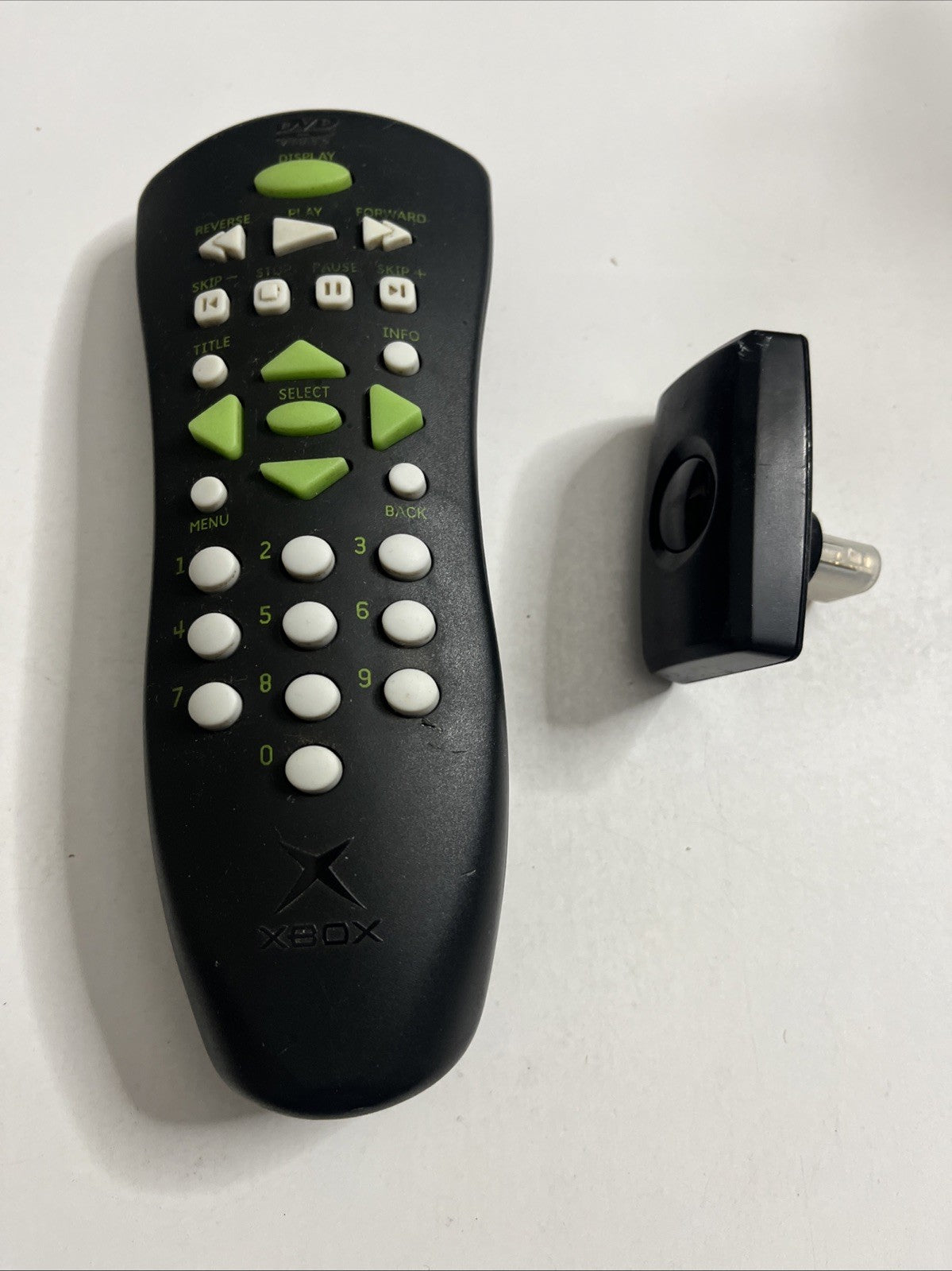 Genuine Official Microsoft XBOX Original DVD Media Remote Control ...