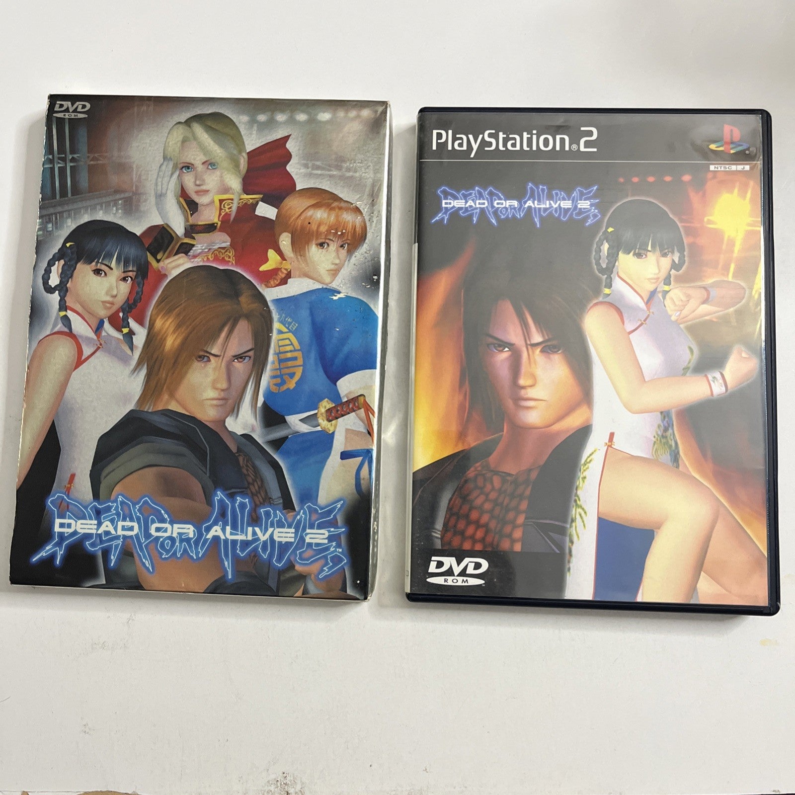 Dead Or Alive 2 PS2 Sony PlayStation NTSC-J JAPANESE 2000 Fighting Gam ...