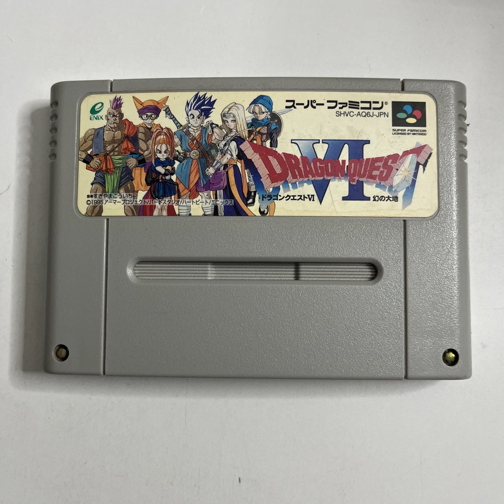 Dragon Quest VI Nintendo Super Famicom SFC NTSC-J JAPANESE Game – Retro ...