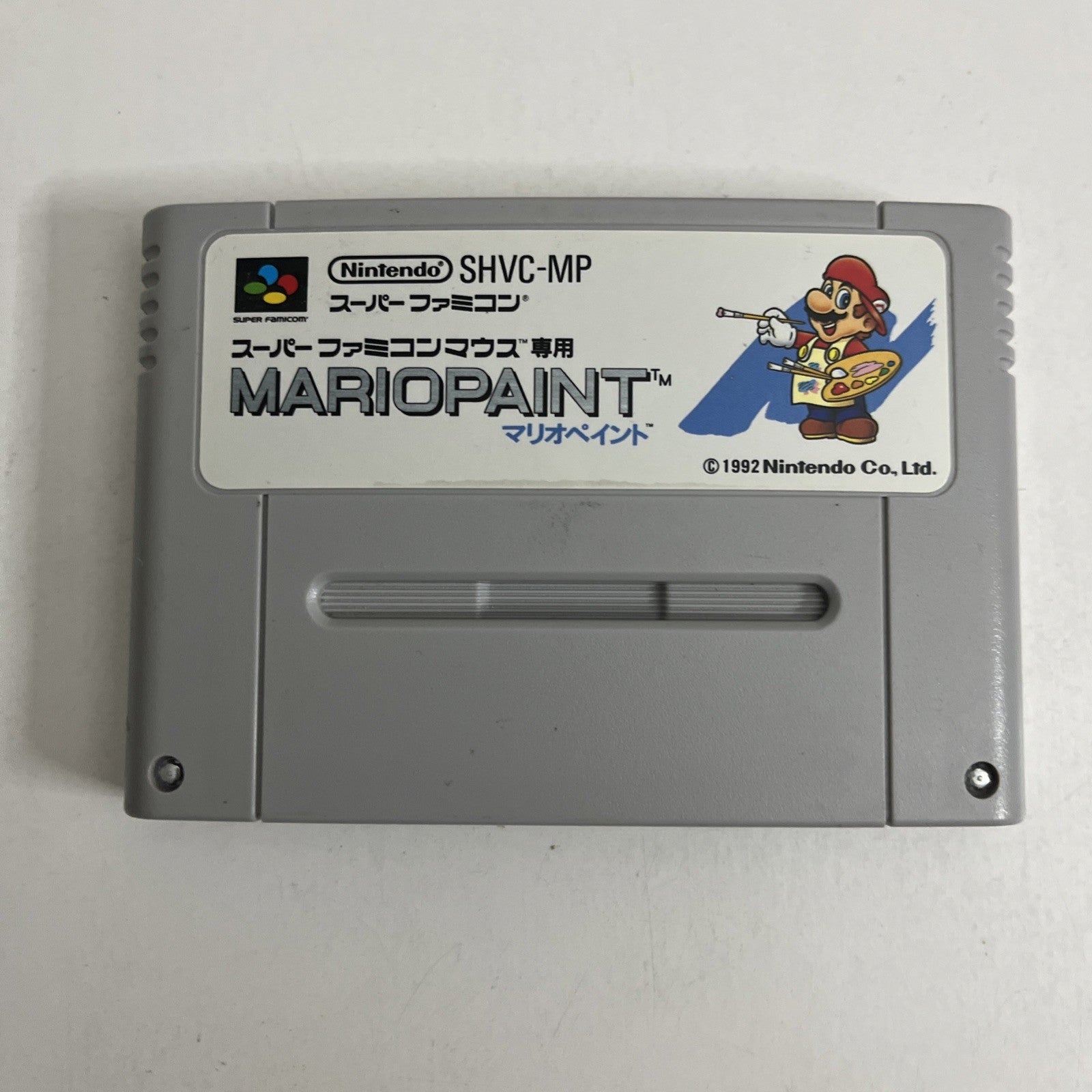 Mario Paint 1992 Nintendo Super Famicom SNES NTSC-J Japanese Game ...