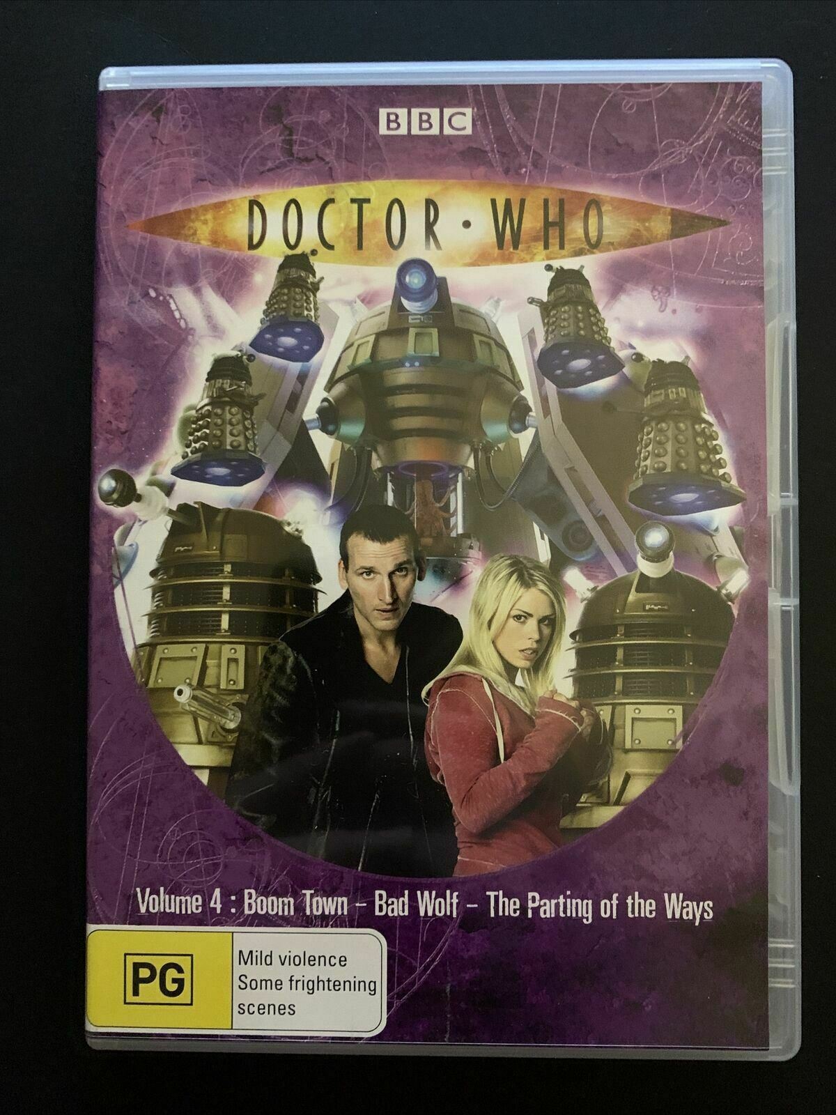 Doctor Who : Series 1 : Vol 4 (DVD, 2005) BBC Region 4 – Retro Unit