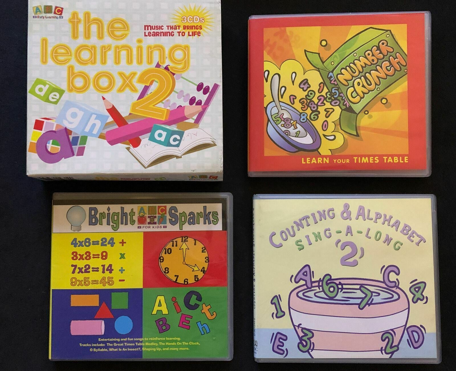 ABC Early Learning - The Learning Box 2 (3 CD) – Retro Unit