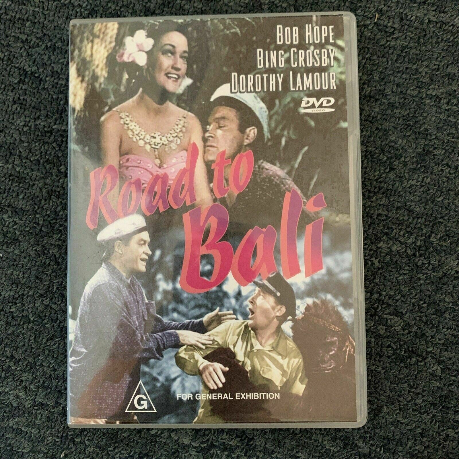 Road To Bali (DVD, 1952) Bob Hope, Bing Crosby, Dorothy Lamour – Retro Unit