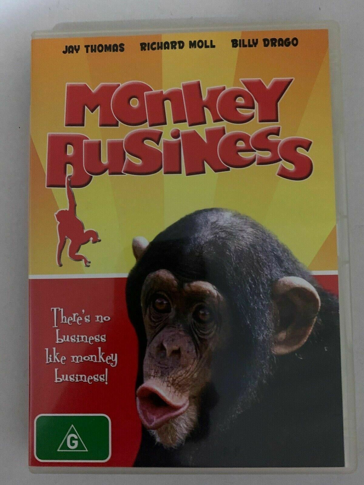 Monkey Business (DVD, 2011) Jay Thomas Region 4 – Retro Unit