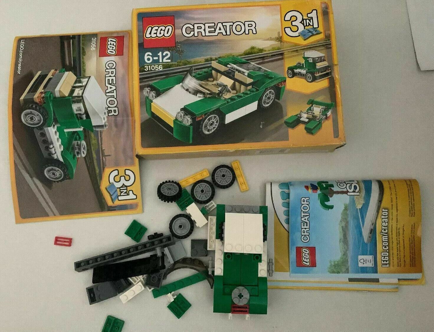 Lego creator 6-12 31056 3in1 *Incomplete* contains 102 LEGOs Pieces 3 ...