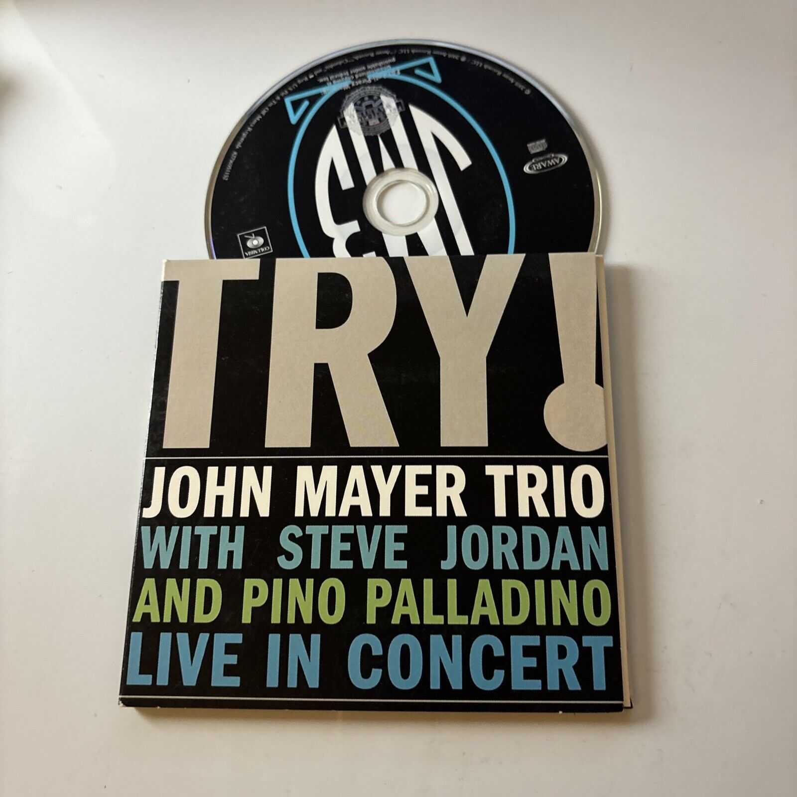 John Mayer Trio - Try! John Mayer Trio Live in Concert (CD, 2005 ...