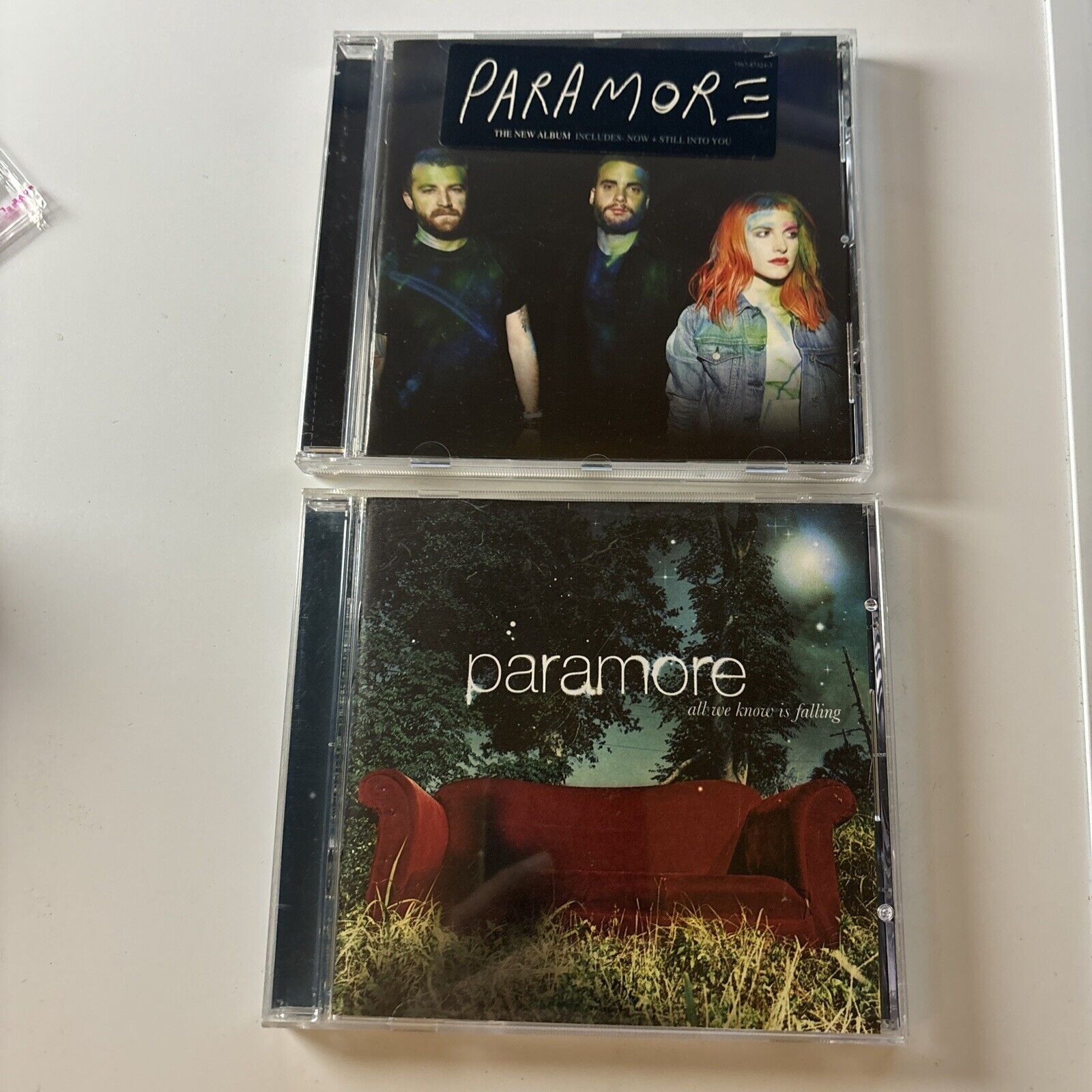 Paramore - All We Know Is Falling / Paramore (CD, 2005, 2-Disc) Fbr076 ...